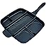 Amazon.com: MASTERPAN Non-Stick 3 Section Meal Skillet, 11", Black ...