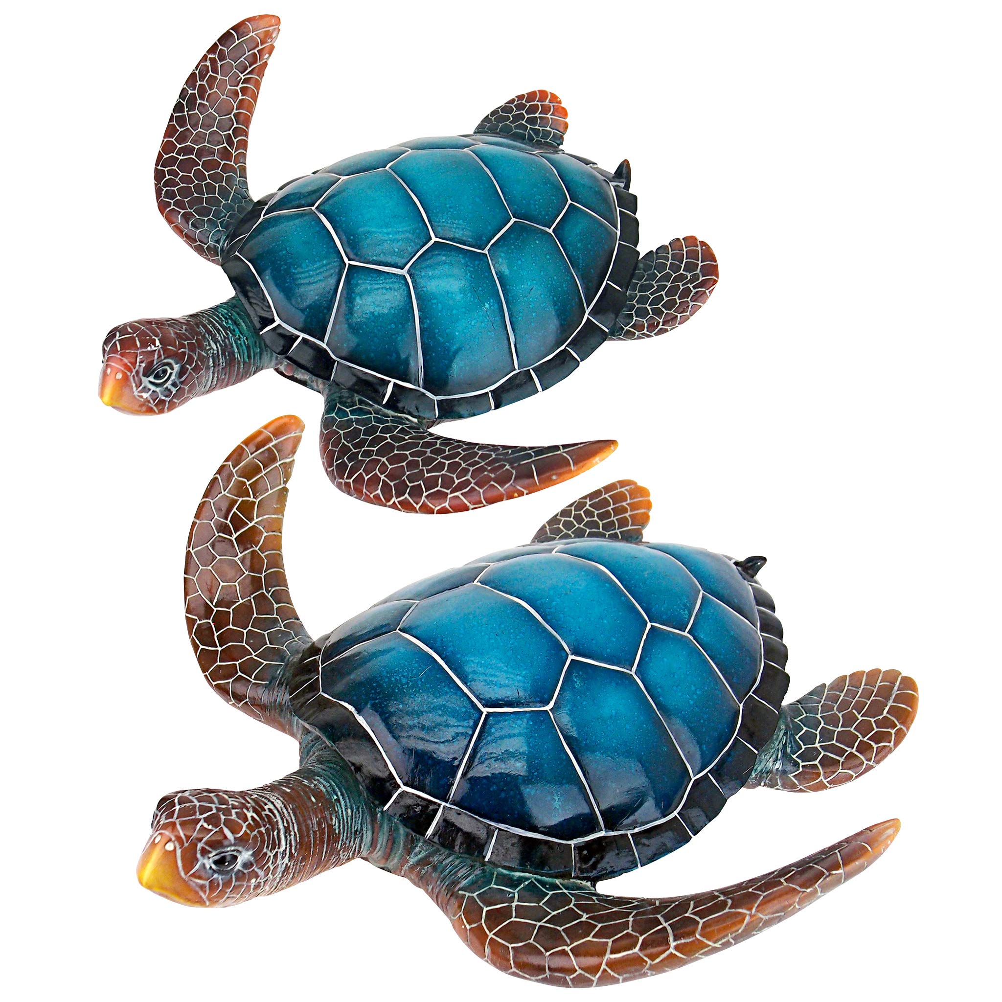 Snapklik.com : Blue Sea Turtle Statues