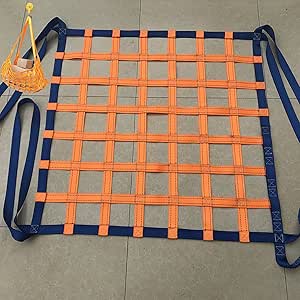 Lifting Cargo Nets Safety Nylon Sling Hoisting Net Loading and ...