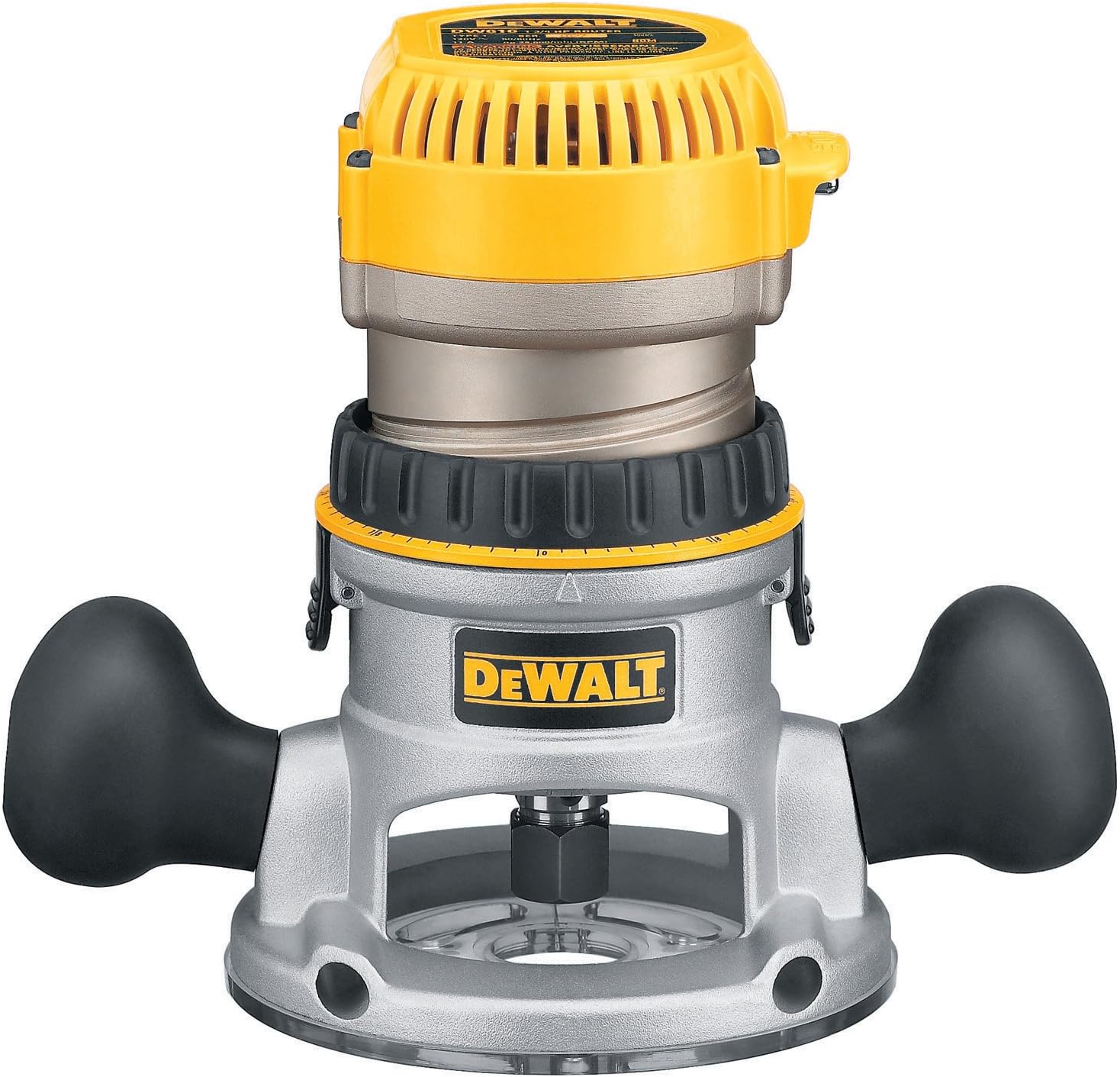 DEWALT Router Fixed Base 1 3 4 HP DW616 Yellow Amazon br