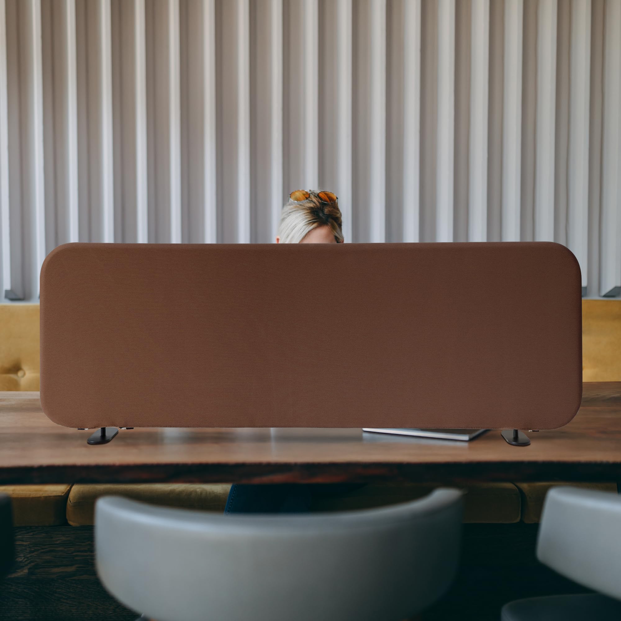 Amazon.com - DECOLAB Desk Dividers, Movable Privacy Partition Panel for ...