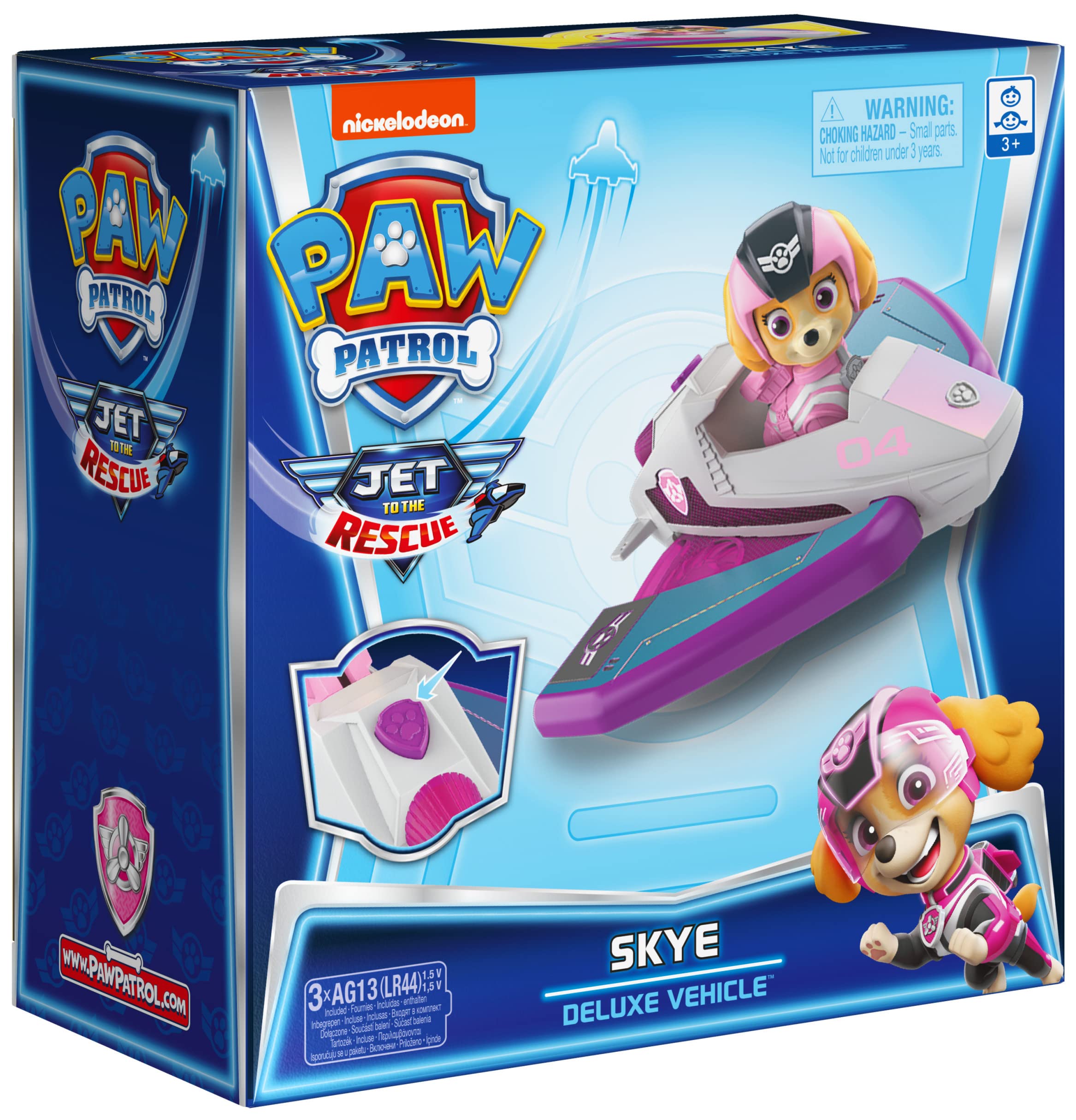 Snapklik.com : Paw Patrol, Jet To The Rescue Skye Deluxe Transforming ...
