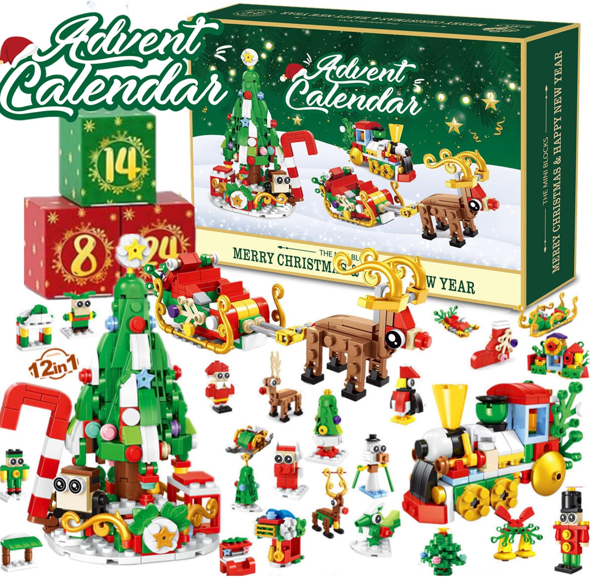 Amazon.com: SEWOG Makeup Advent Calendar 2024 for Teens Girls 24 Days ...