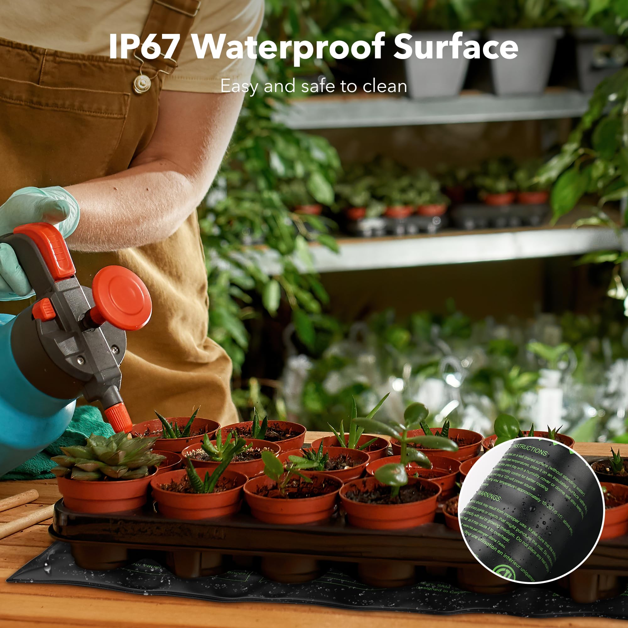 Snapklik.com : BN-LINK Durable Seedling Heat Mat Warm Hydroponic ...