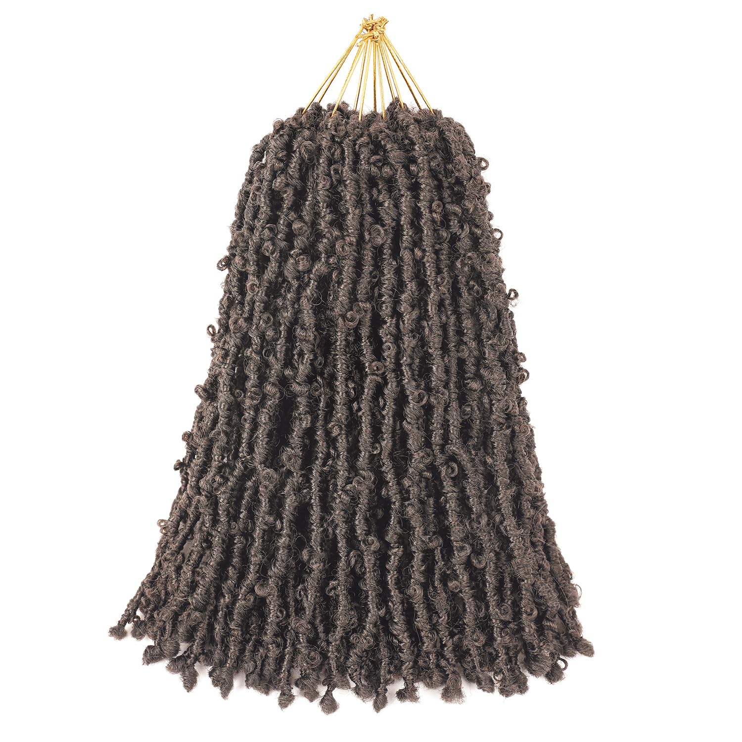 Amazon.com : GUOHUI Super Light Butterfly Locs Crochet Hair 14 Inch 6 ...