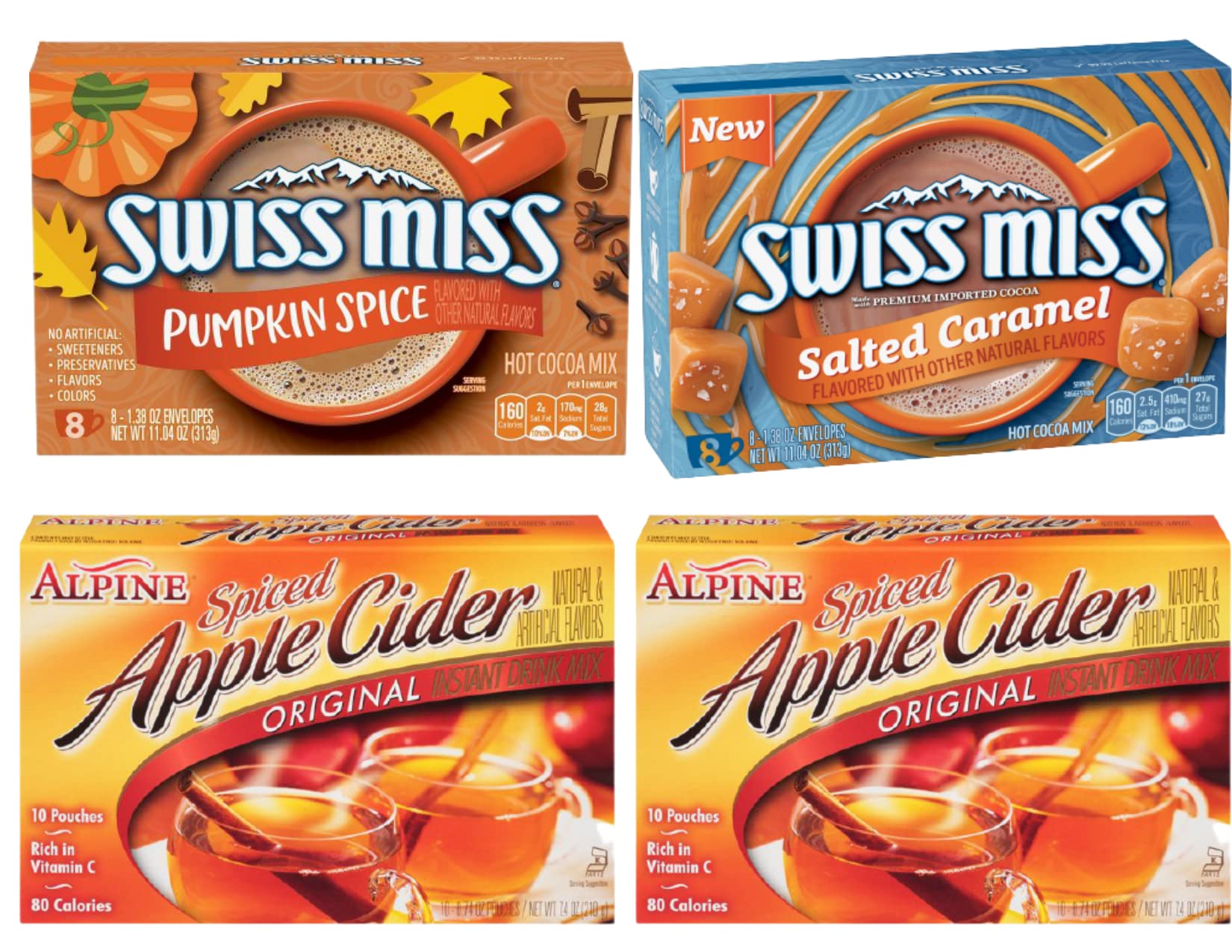 Limited Edition Fall Holiday Drink Variety Pack Limited Edition Swiss ...