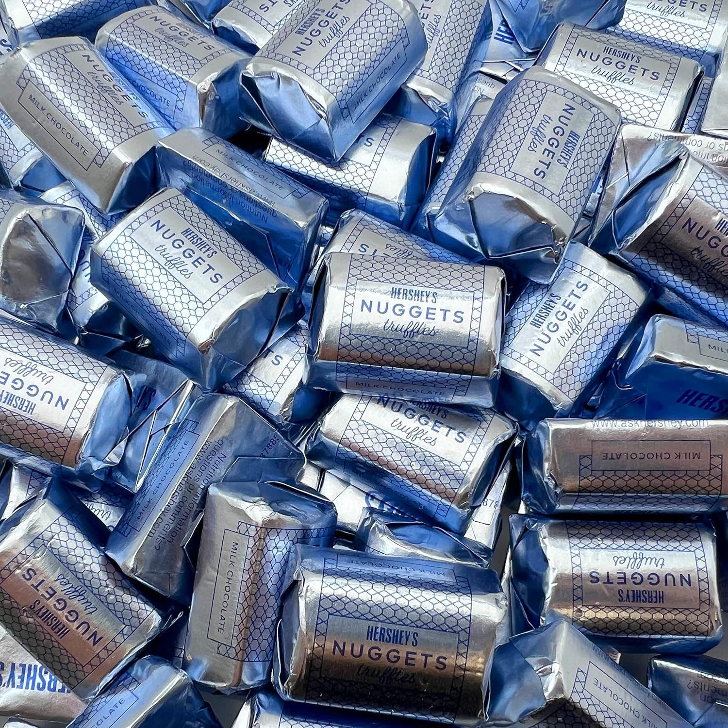 Amazon.com: Hershey's Gold Nuggets Extra Creamy Milk Chocolate Covered ...