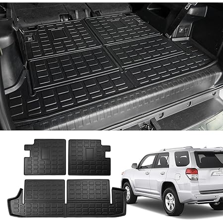 Amazon.com: Dattumar Cargo Mat Compatible with 2010-2024 Toyota 4 ...