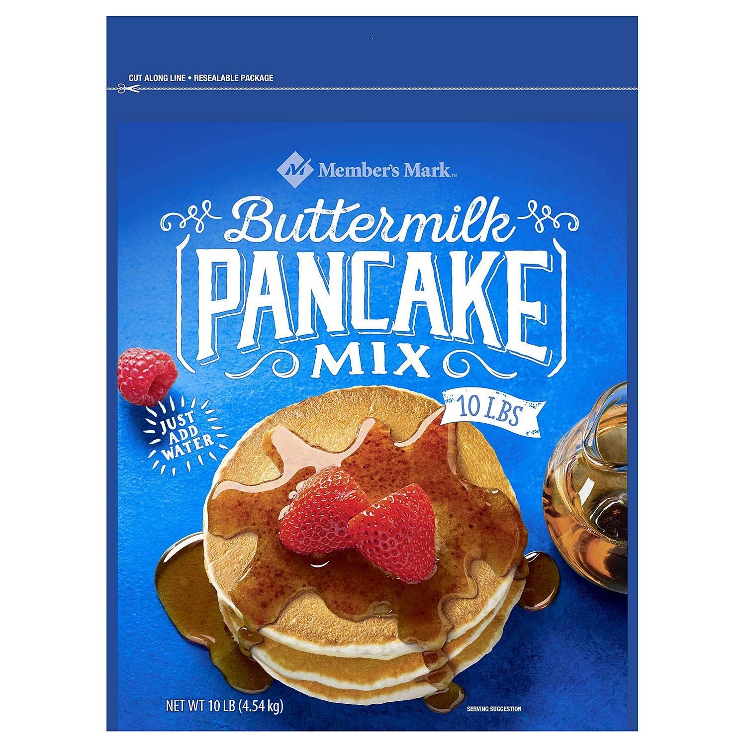 Amazon.com : Member's Mark Buttermilk Pancake Mix (10 lbs.) : Grocery ...