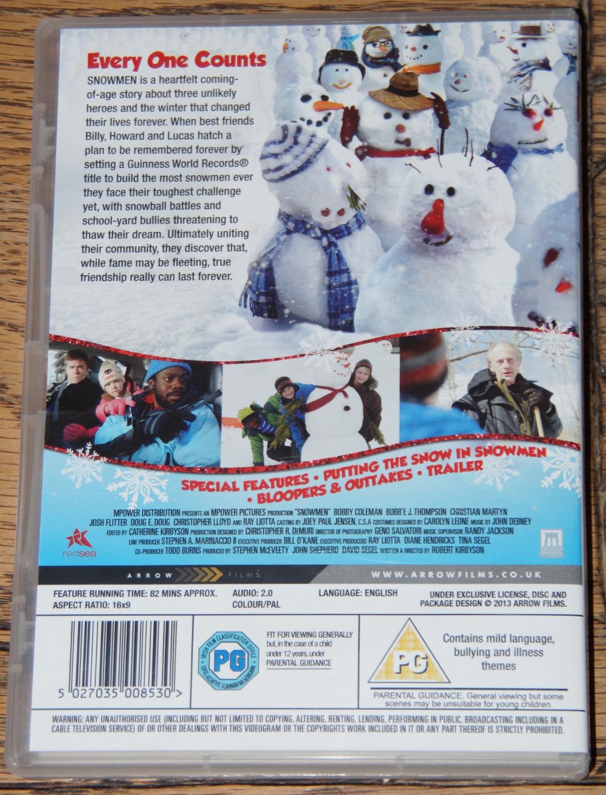 Snowmen [DVD] [Region 1] [US Import] [NTSC]: Amazon.co.uk: DVD & Blu-ray