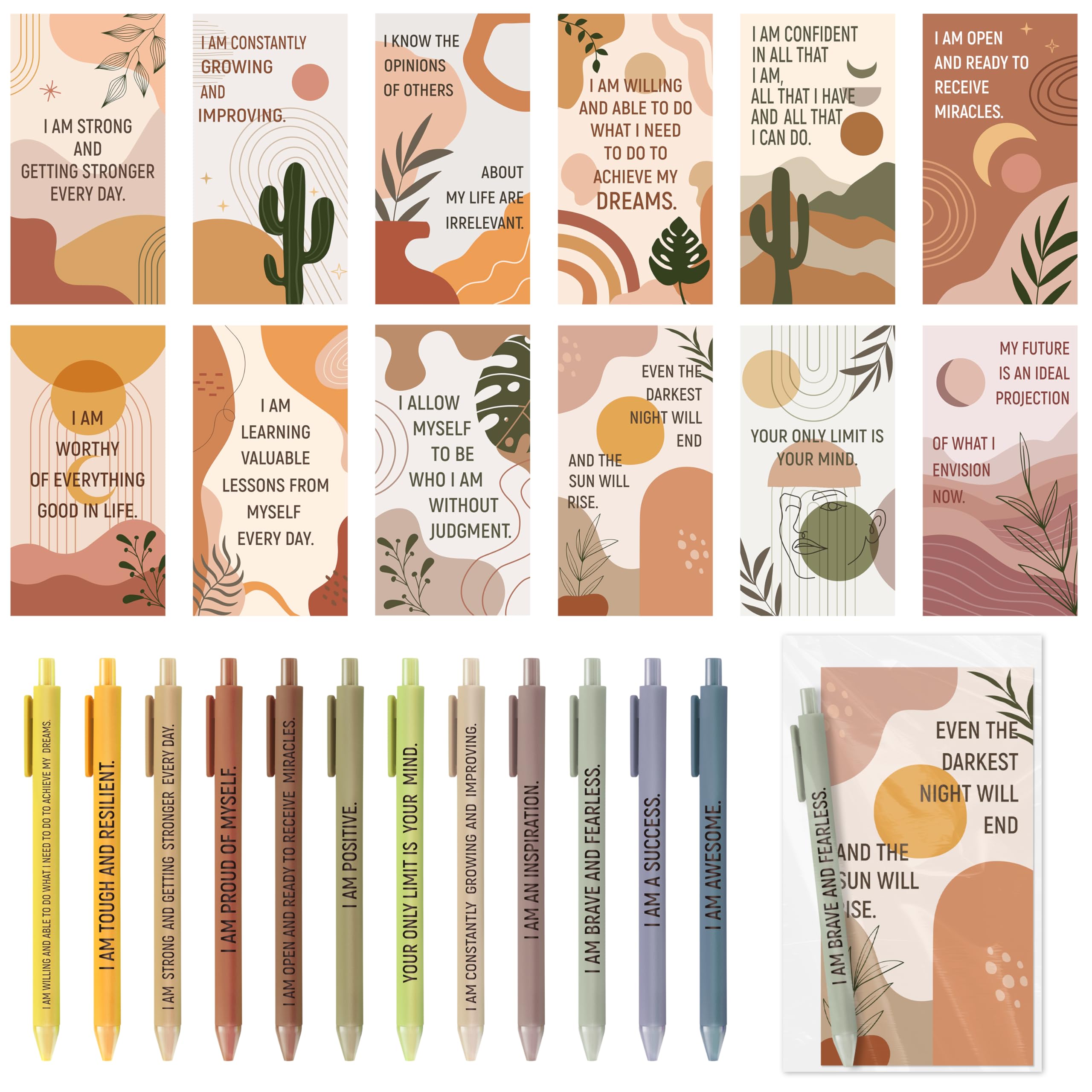 ANGOLIO Positive Self Affirmation Party Gift - 72Pcs Positive ...