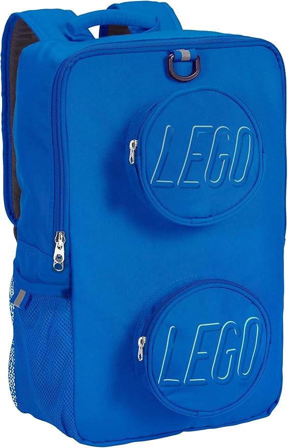 Amazon.com | LEGO Brick Backpack - Blue | Backpacks