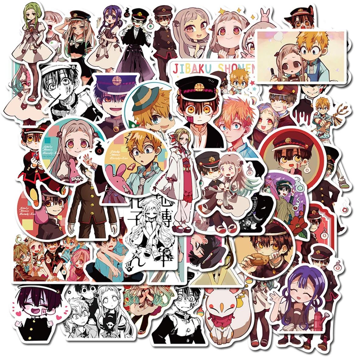 Amazon.com: Toilet-Bound Hanako-kun Sticker Pack of 50 Stickers ...