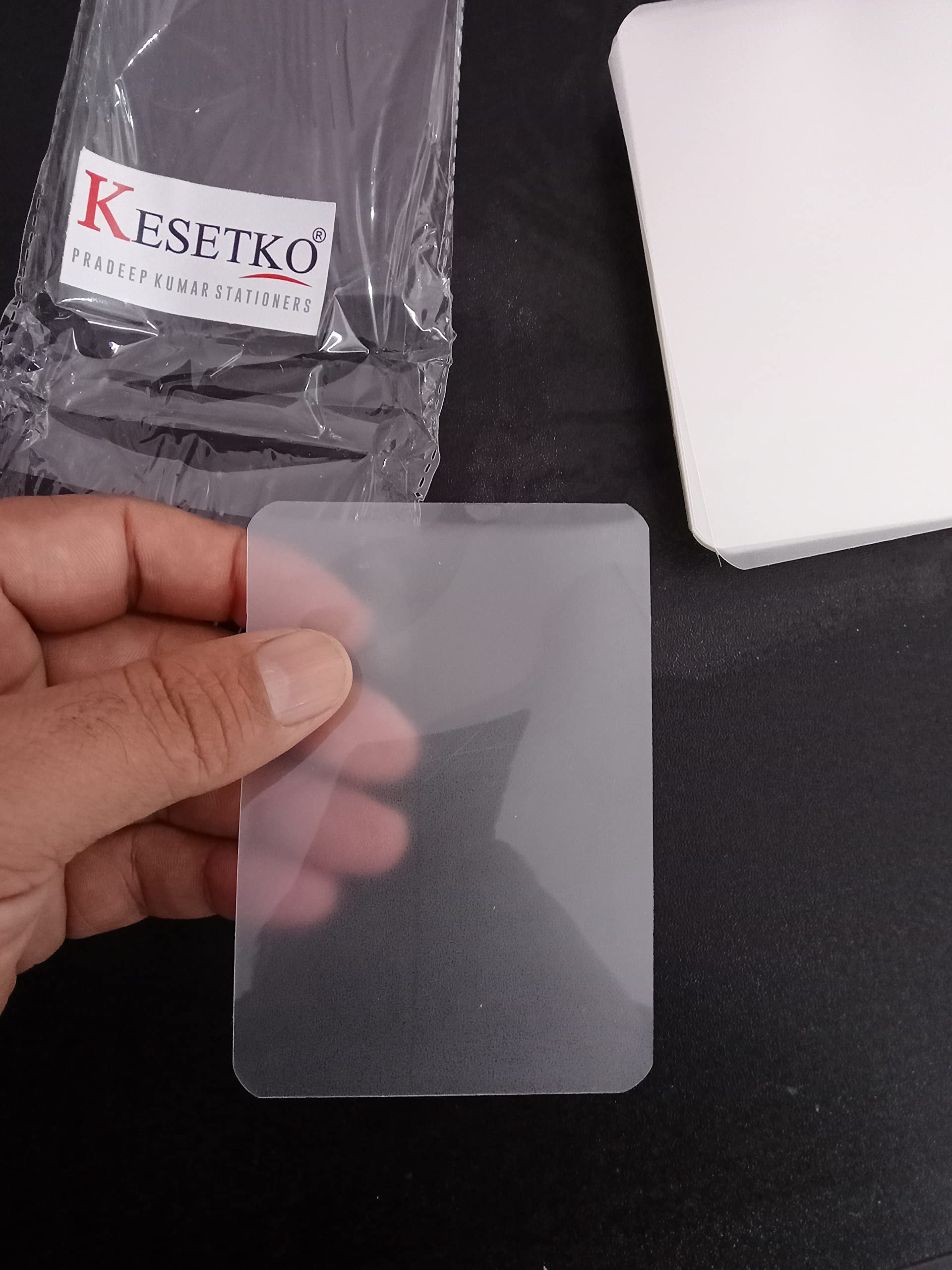 KESETKO Lamination Pouch Id Card Pouch 100 Piece Size 70mm X 100mm kesetko-lamination-pouch-id-card-pouch-100-piece-size-70mm-x-100mm