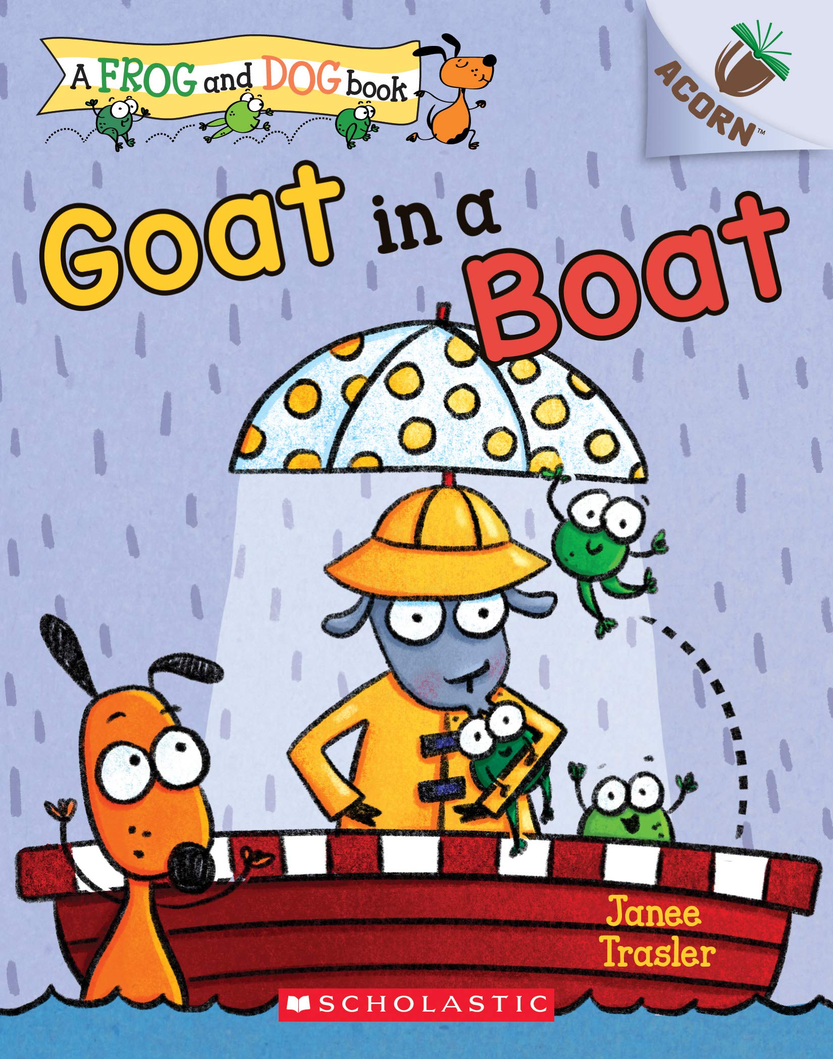 Amazon.com: Goat in a Boat: An Acorn Book (A Frog and Dog Book #2 ...