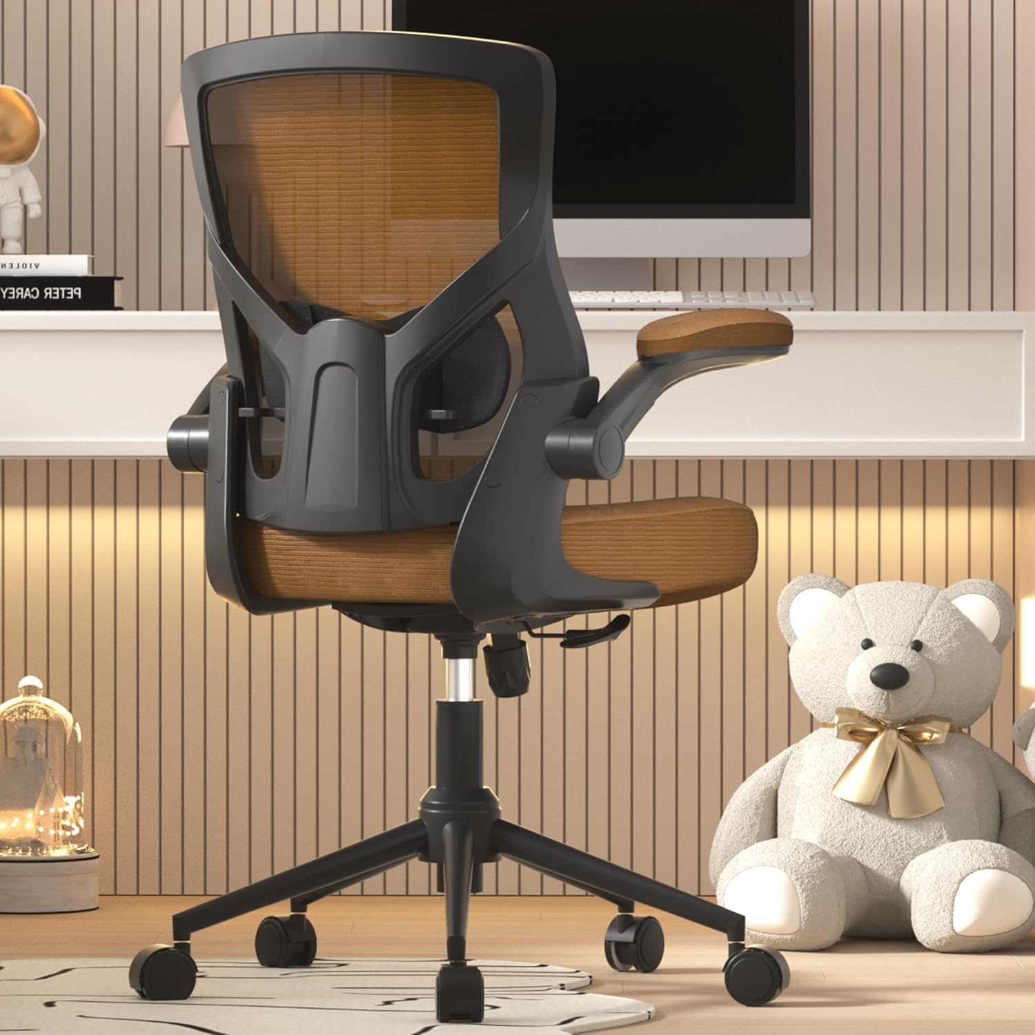 Amazon.com: CYKOV Office Chair, High Back Desk Chair Adjustable Height ...