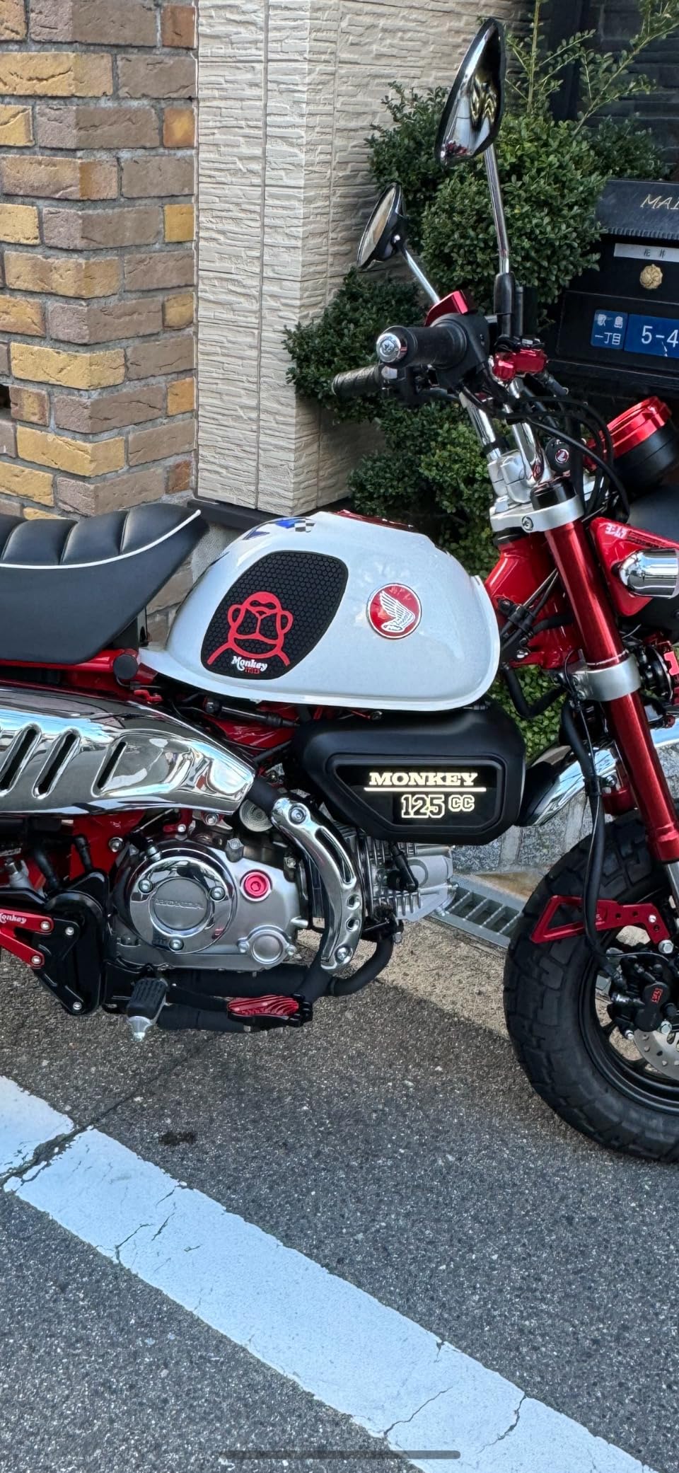 Amazon | MONKEY 125 LOGO LEDライト 対応車種 ホンダ モンキー 125 Monkey 125 Z125 全車種 ...