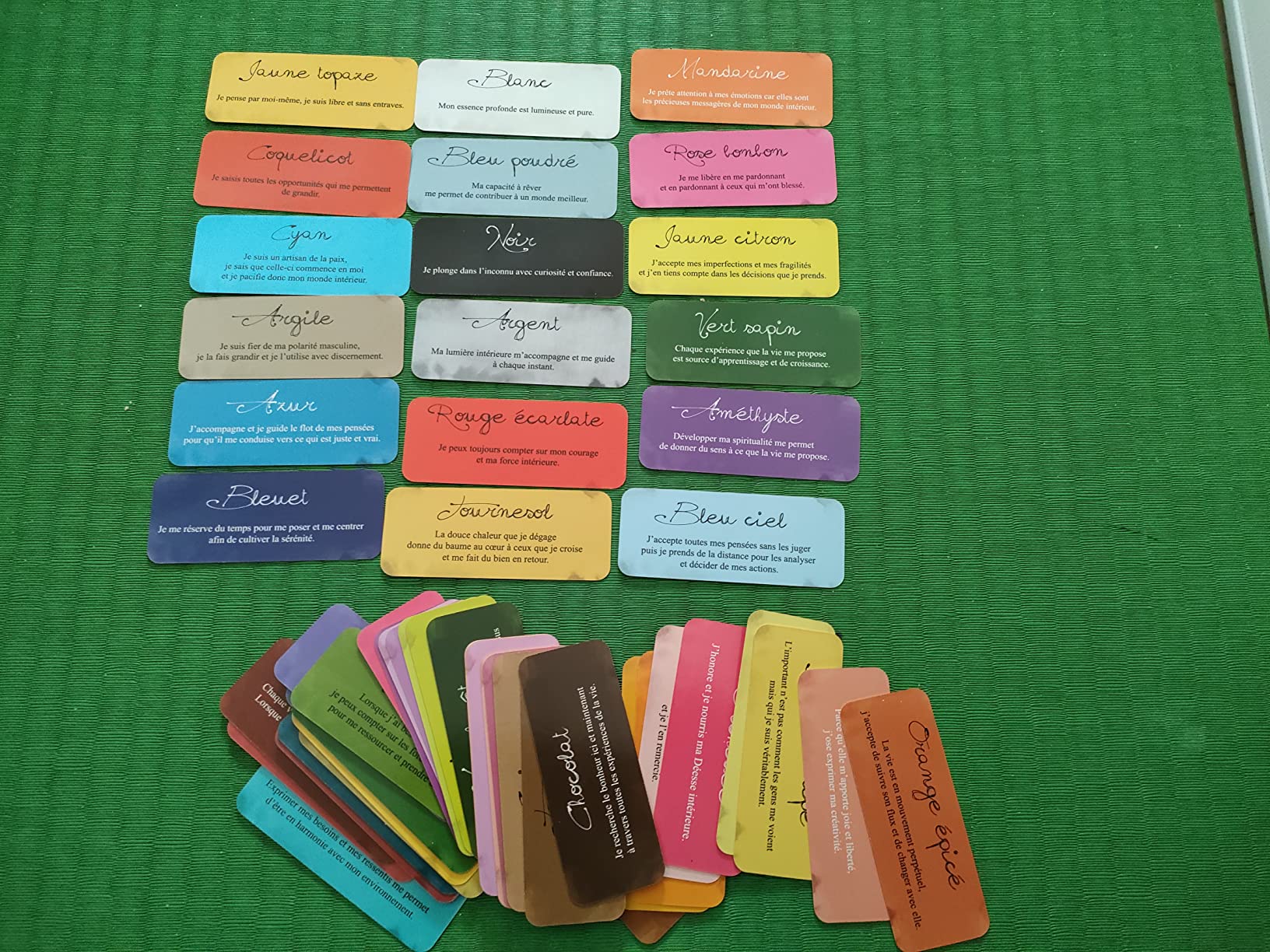 Amazon.fr - Le petit oracle des couleurs (coffret) - Duval, Claire ...