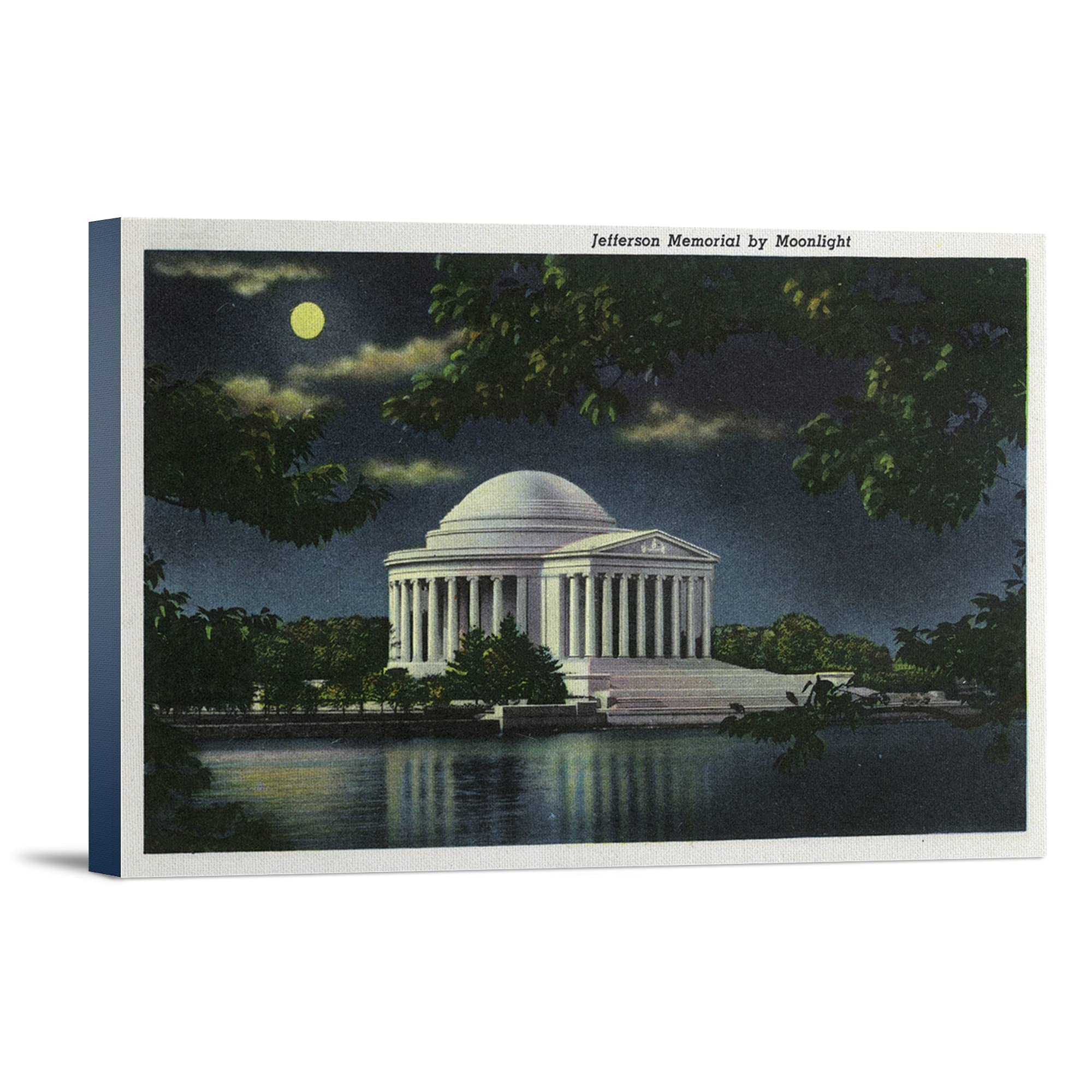 Jefferson Memorial At Night
