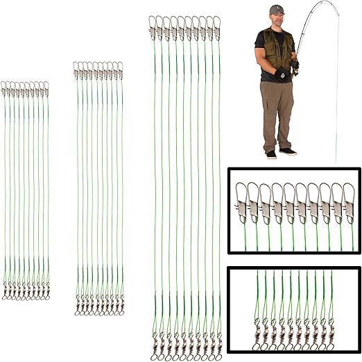 Fishing Leaders With Swivels Assortment Fishing Leader Line For fishing-leaders-with-swivels-assortment-fishing-leader-line-for