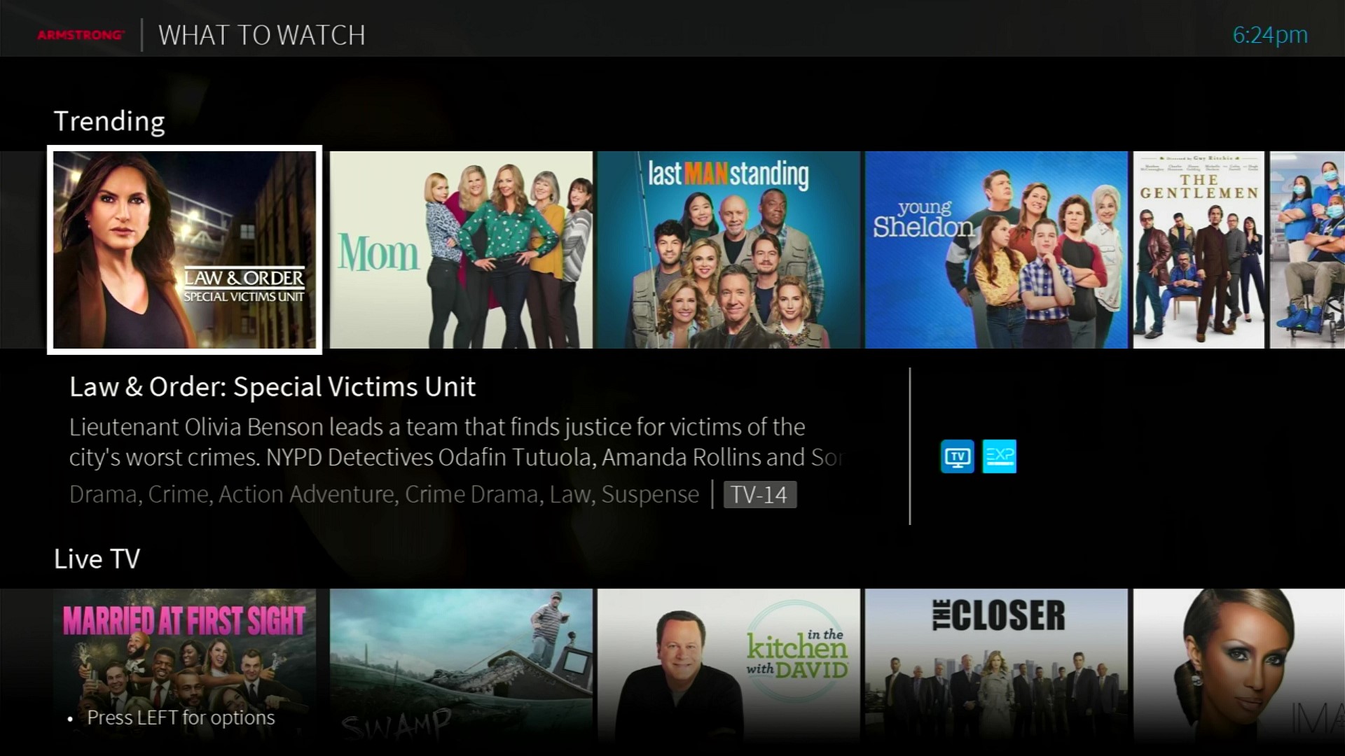 ARMSTRONG EXP stream - App on Amazon Appstore
