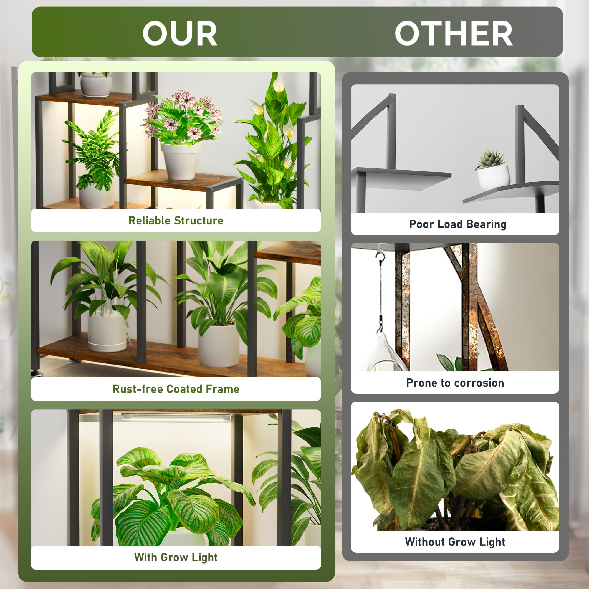 Snapklik.com : CODACE Plant Stand Indoor