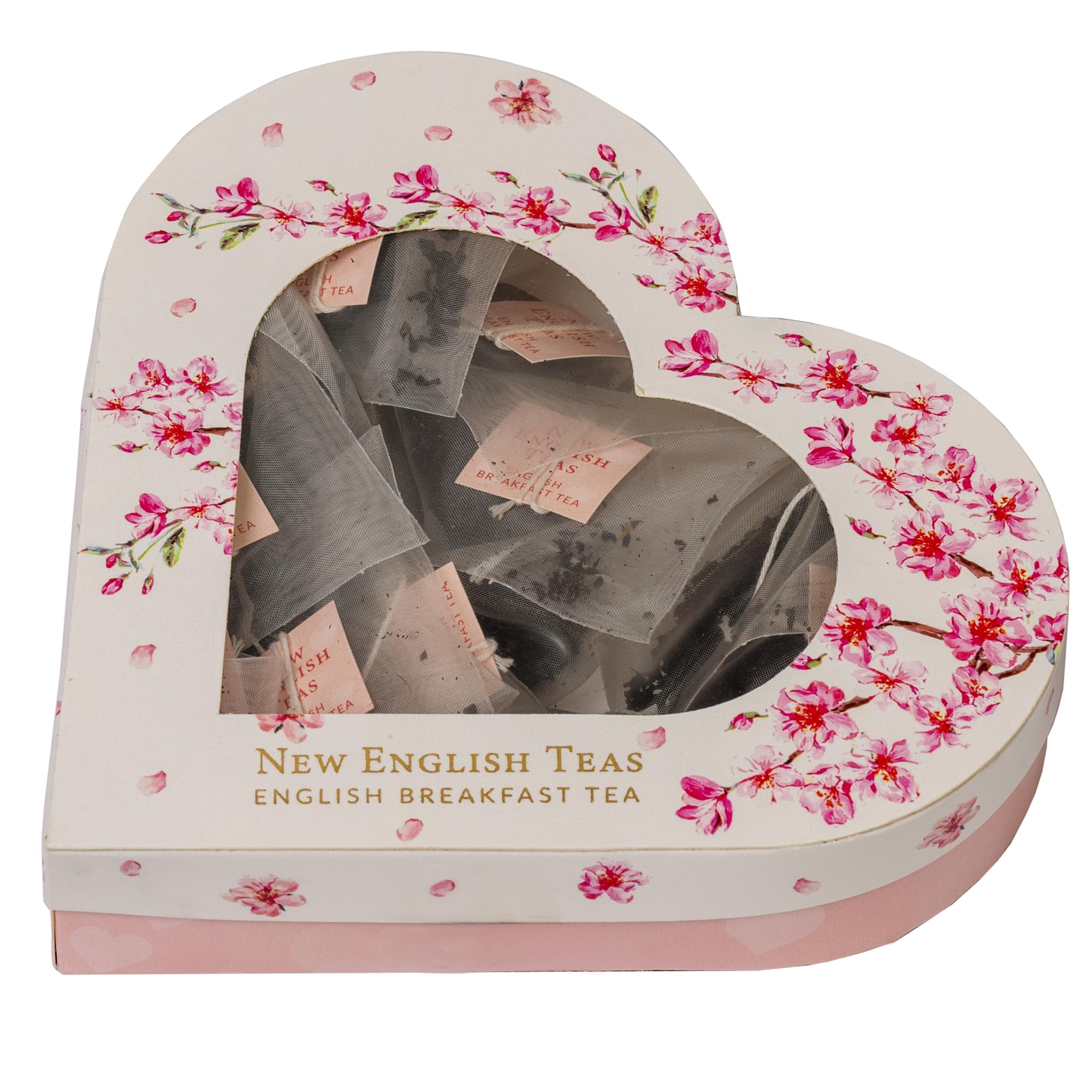 Amazon.com: New English Teas Heart Shaped Tea Box Gift with 10 Premium ...