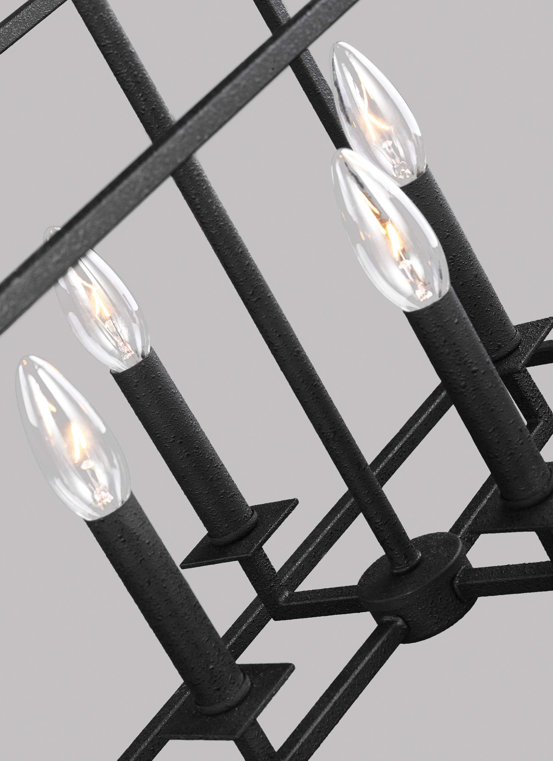 Sea Gull Lighting 6615008-839 Perryton Eight Light Island Pendant ...