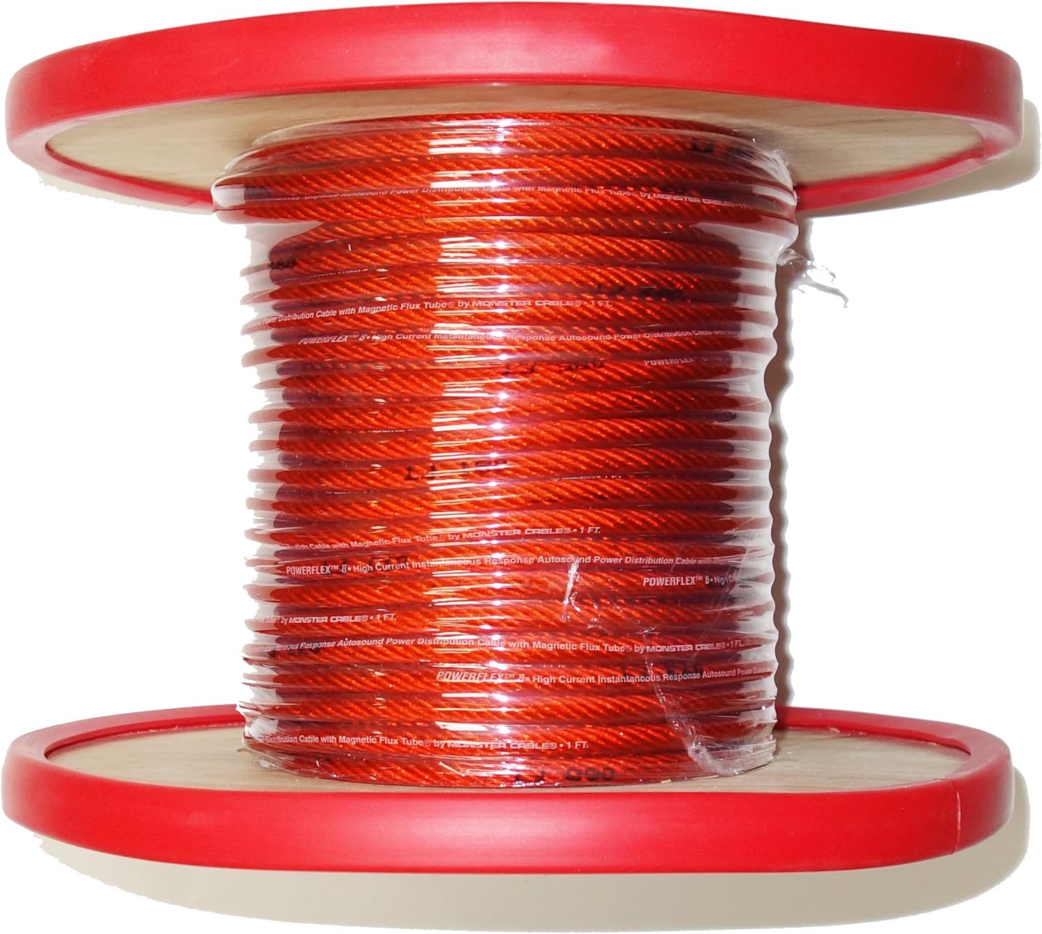 Amazon.com: Monster Cable 100600-04 PowerFlex Power Cables (Red) Cable ...