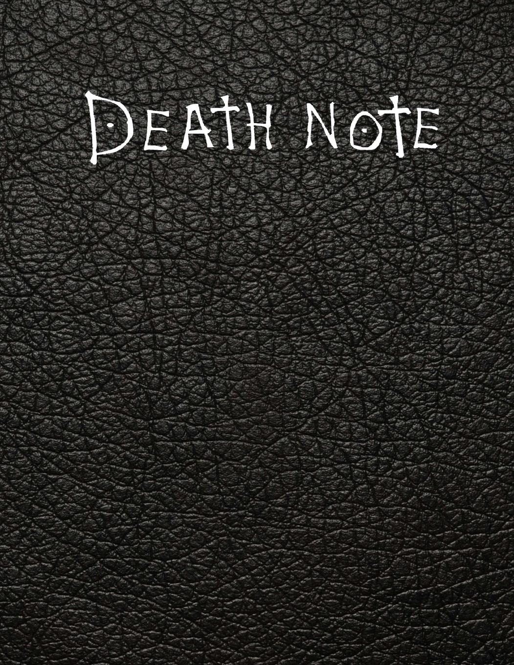 Death Note Notebook with rules: Death Note With Rules - Death Note ...