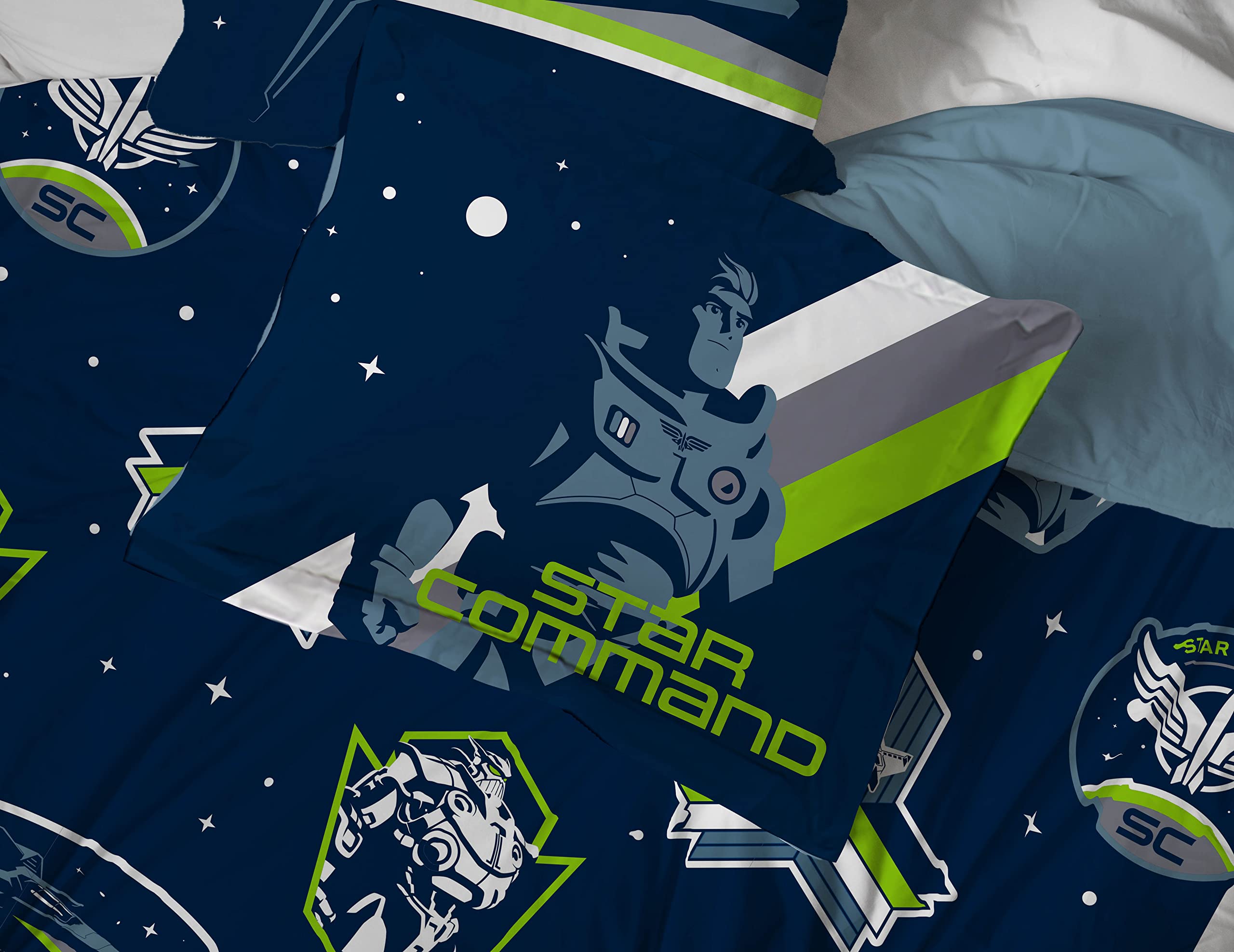 Snapklik.com : Disney Pixar Lightyear Space Command 5 Piece Twin Size ...