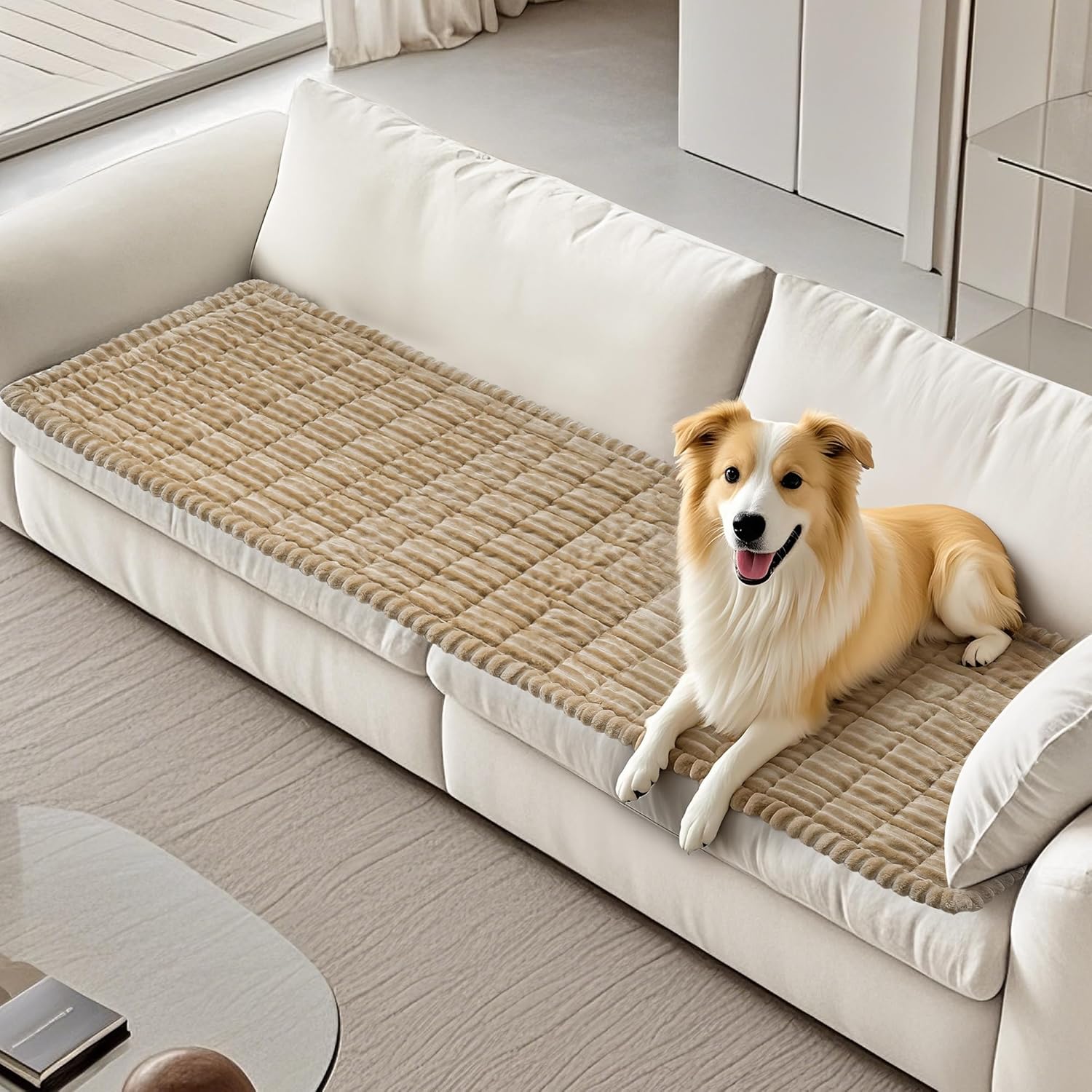 Amazon.com : PIGLOG Couch Cover for Dogs Washable, Durable Dog Couch ...