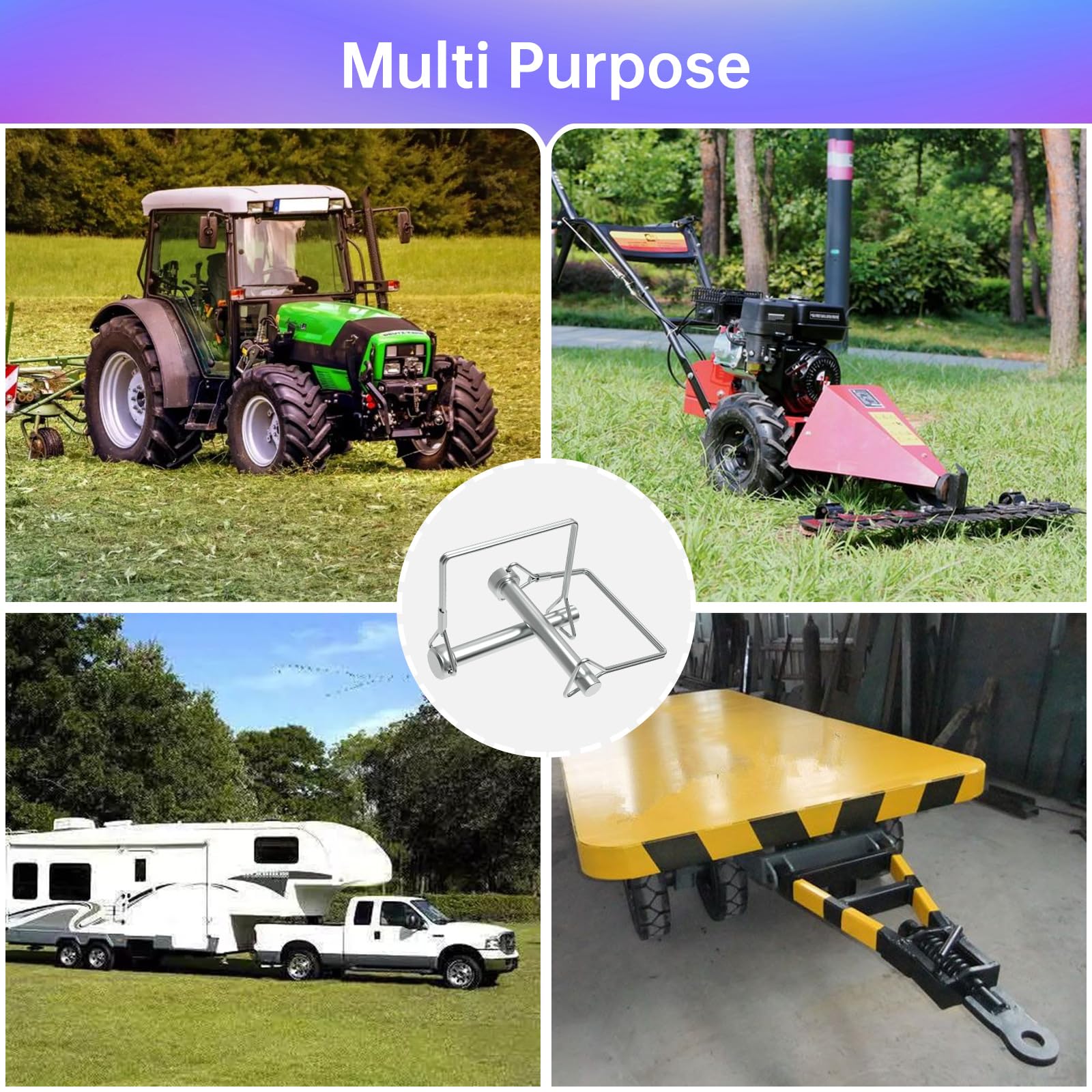 Snapklik.com : 10 Pack Wire Lock Pin, 3/8 Inch Heavy Duty Safety ...