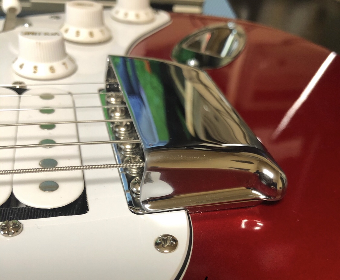 Amazon | Fender パーツ Pure Vintage Stratocaster® Ashtray Bridge Cover ...