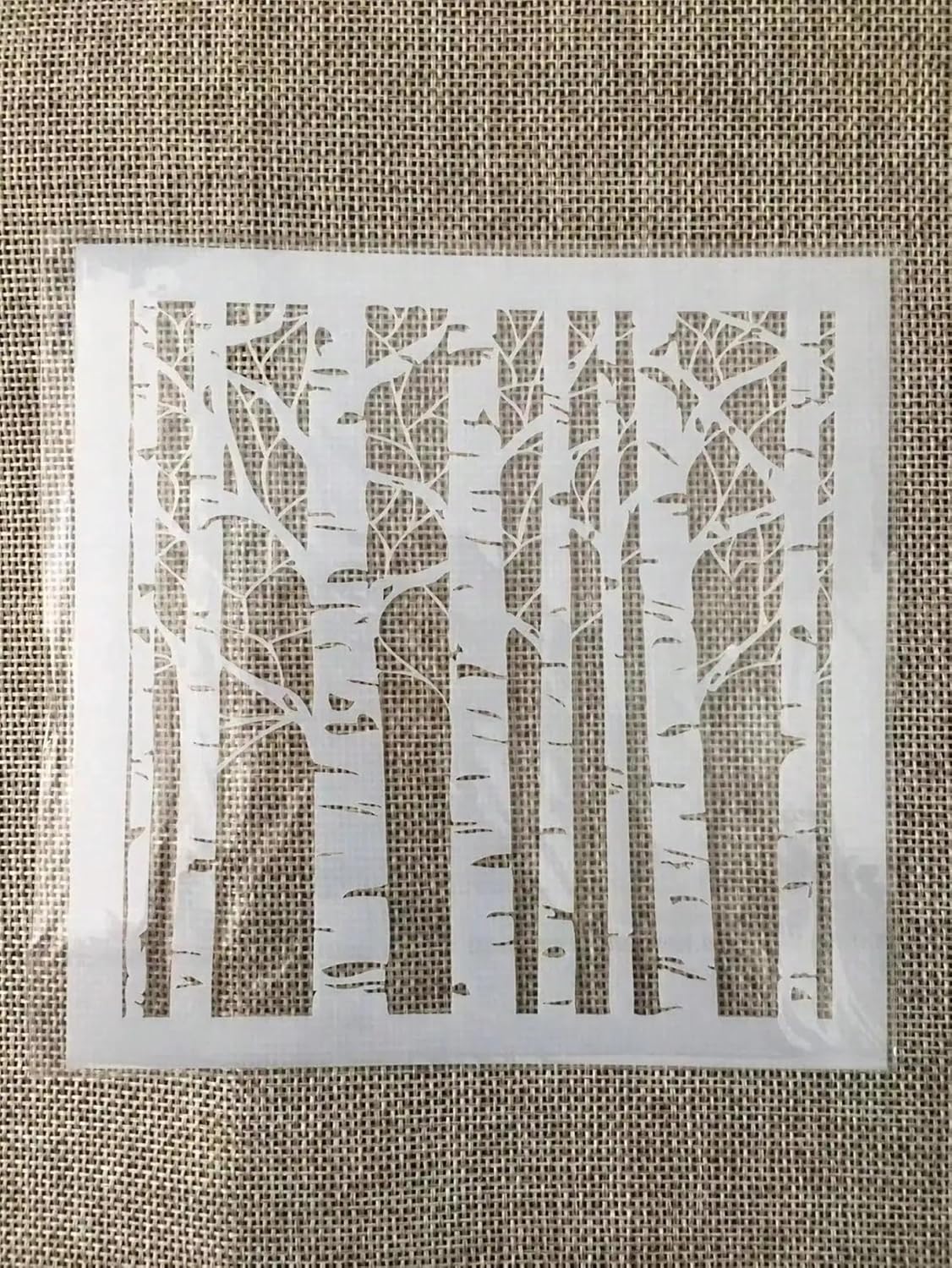 Amazon.com : Stencils for Painting,13cm Tree Trunk Stencils for ...