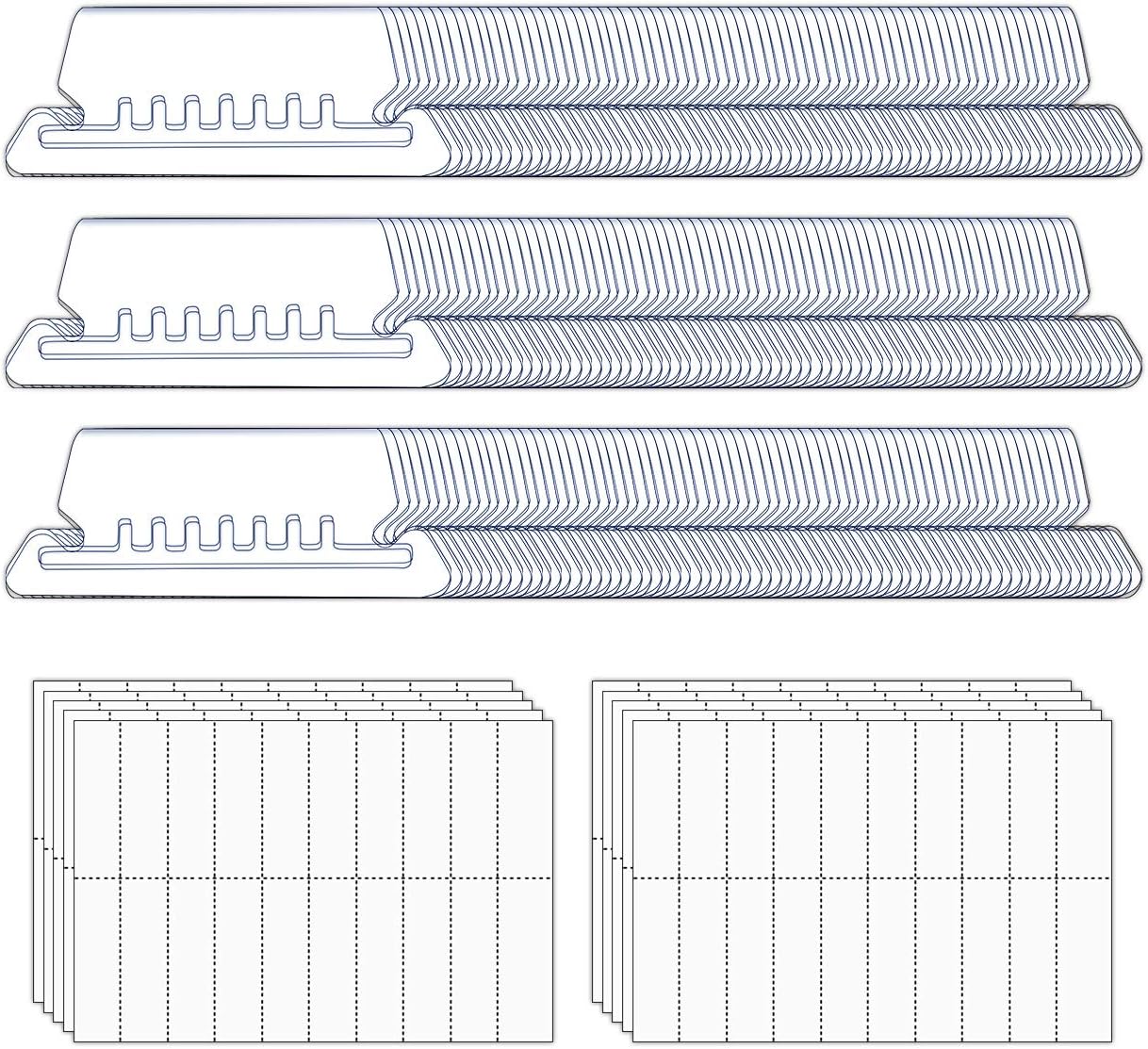 Amazon.com : JIKIOU 210pcs Hanging File Folder Tabs and 210pcs Blank ...