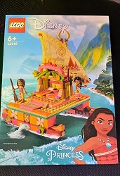 LEGO | Disney Princess Moana's Wayfinding Boat Set, Building Toy with ...