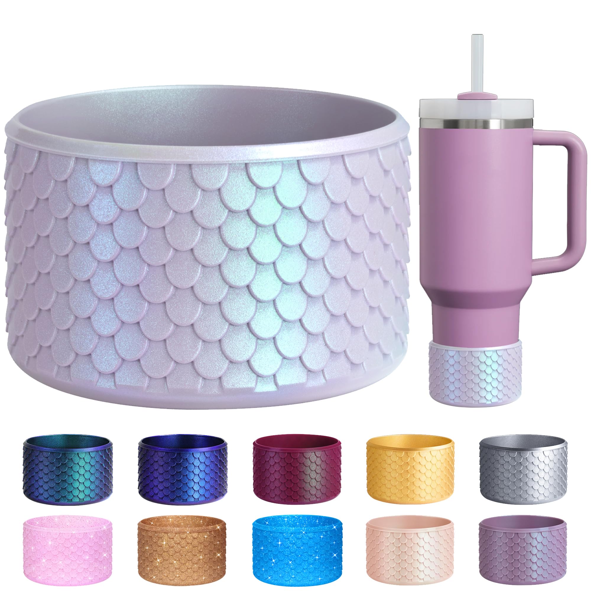 Snapklik.com : Mermaid Silicone Boot For Stanley Cup 40/30/20 Oz, Made ...