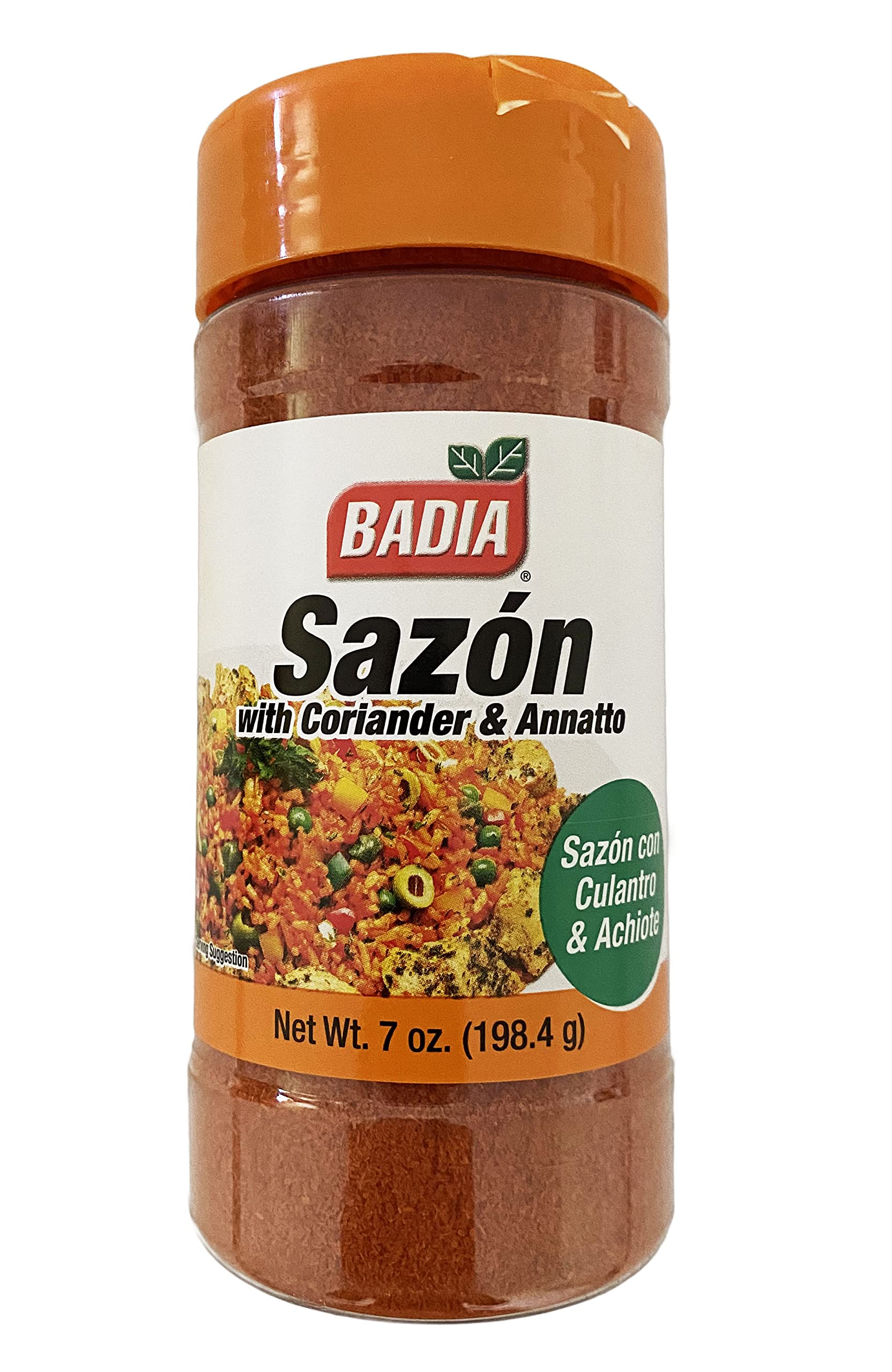 Amazon.com : Badia 7 oz-Sazon Coriander & Annatto Seasoning / Culantro ...