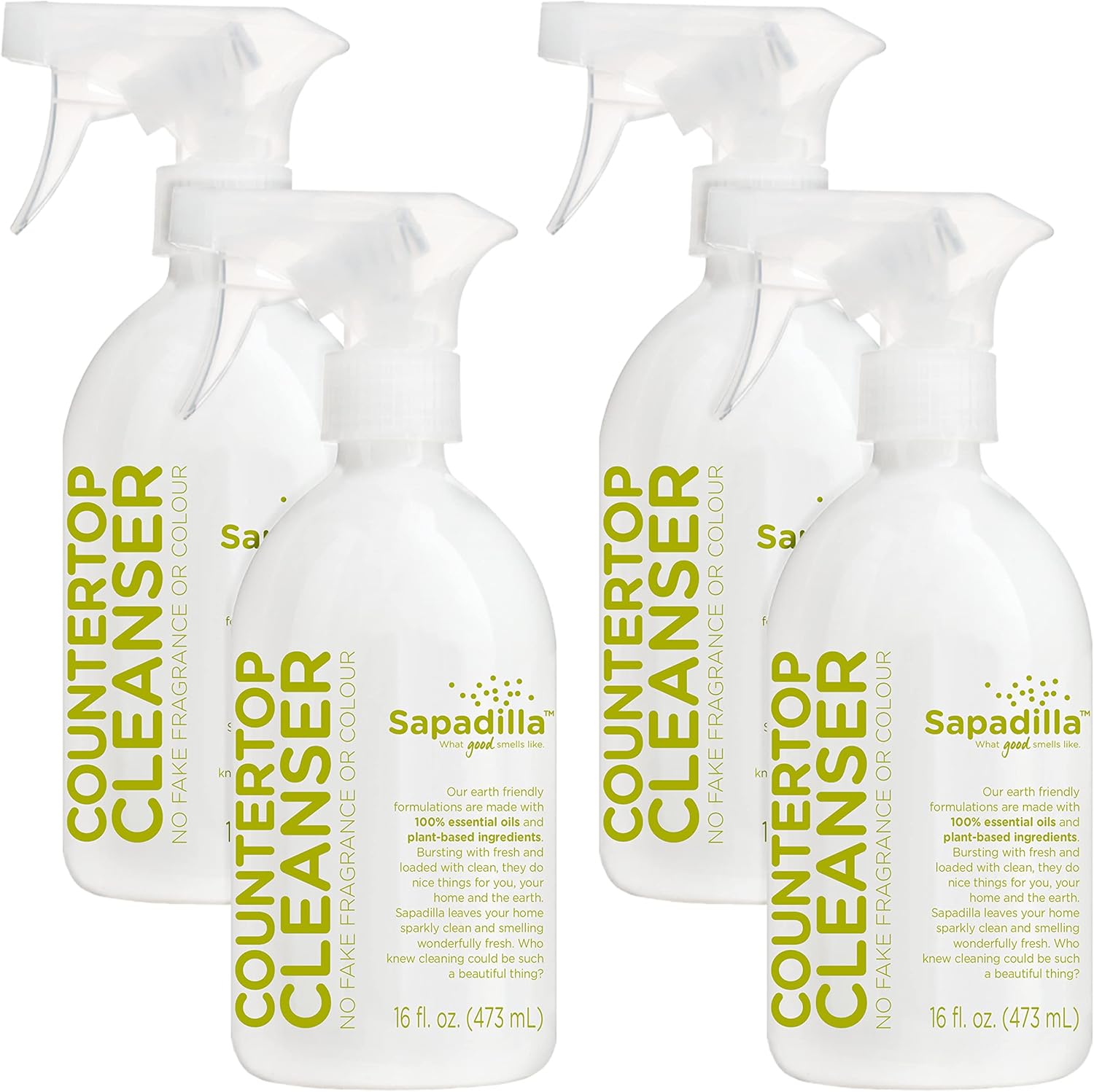 Amazon.com: Sapadilla 106235 Rosemary + Peppermint Countertop Cleanser ...