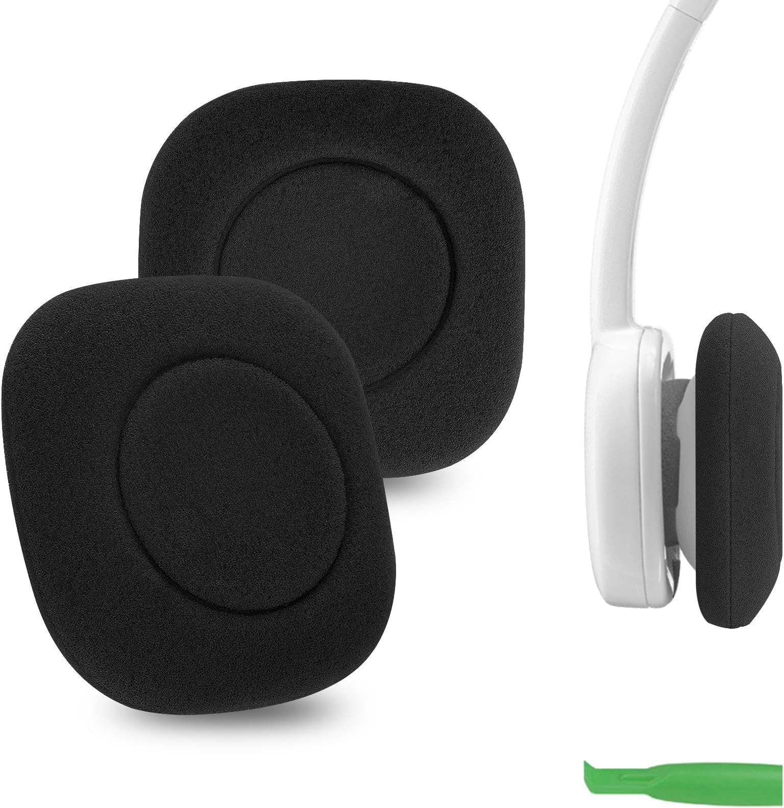 Amazon.com: Geekria QuickFit Foam Replacement Ear Pads for Logitech ...