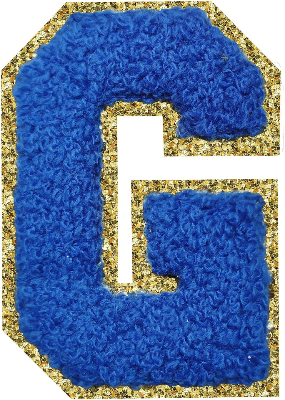 Amazon.com: 3Pcs Letter Patches Varsity Glitters Chenille,SPRT Iron on ...