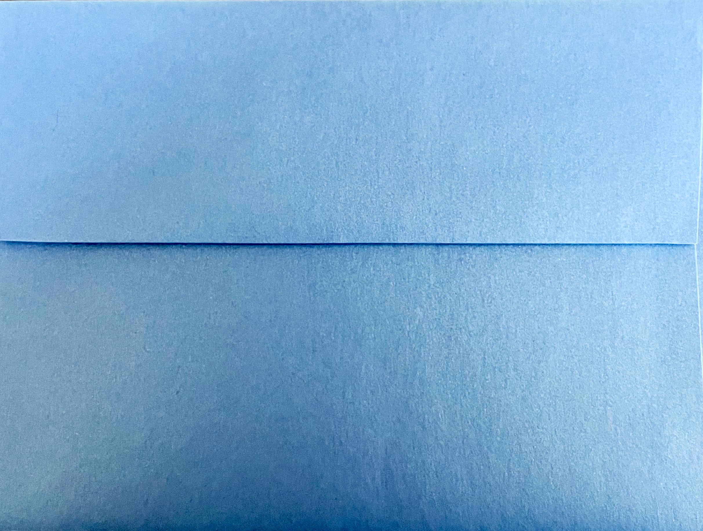 Amazon.com : 25 Periwinkle Blue Metallic A2 Envelopes Stardream VISTA ...