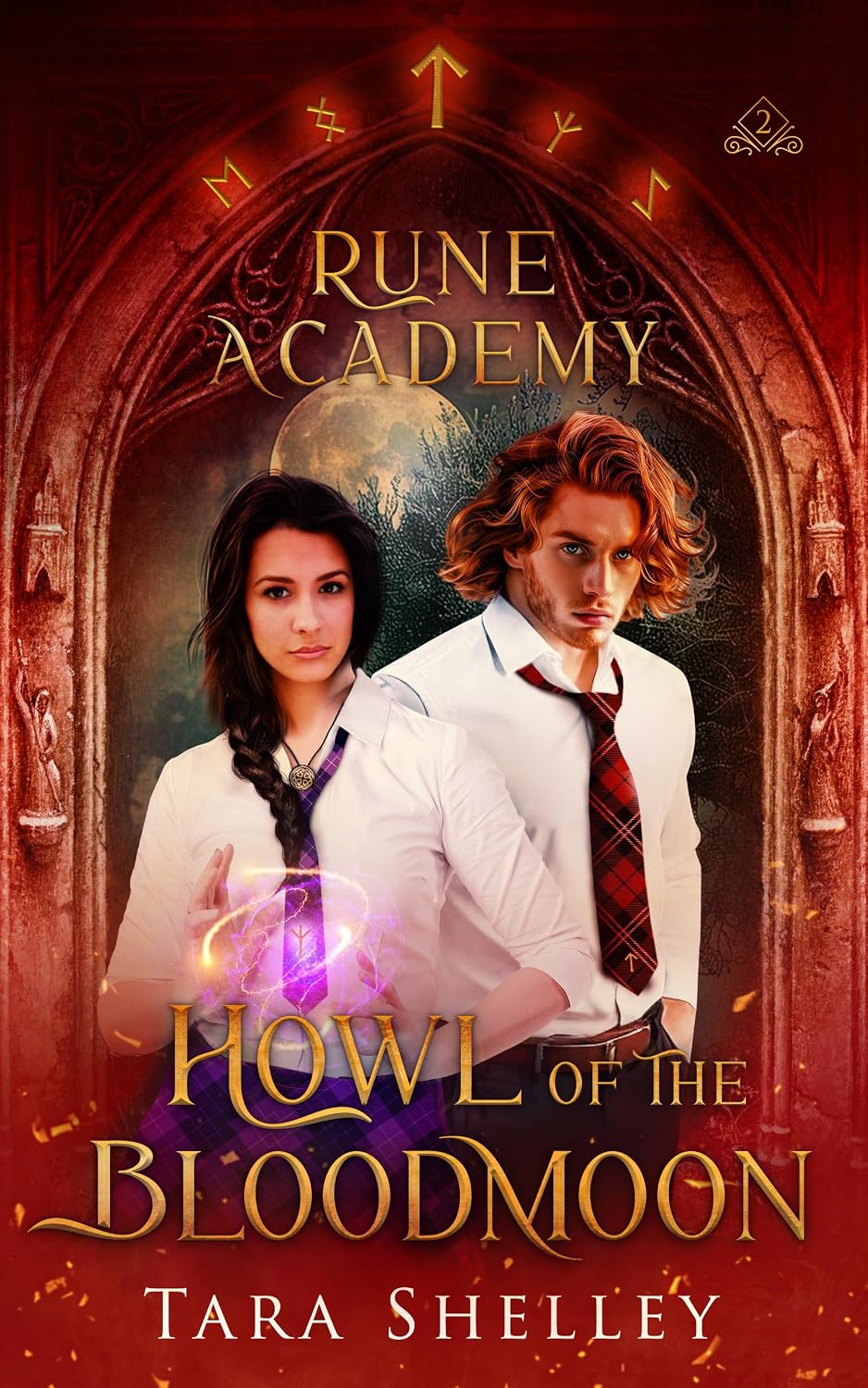 Amazon.com: Rune Academy: Howl of the Bloodmoon: A Magical Paranormal ...