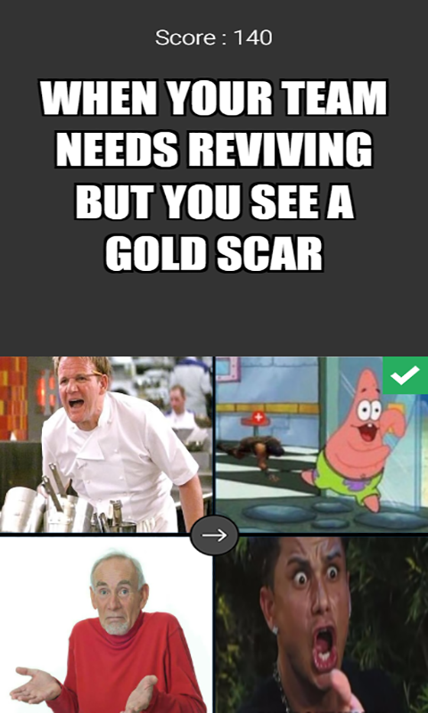 Gold Scar Memes Ninja Averto_10 | Pokécardmaker.net