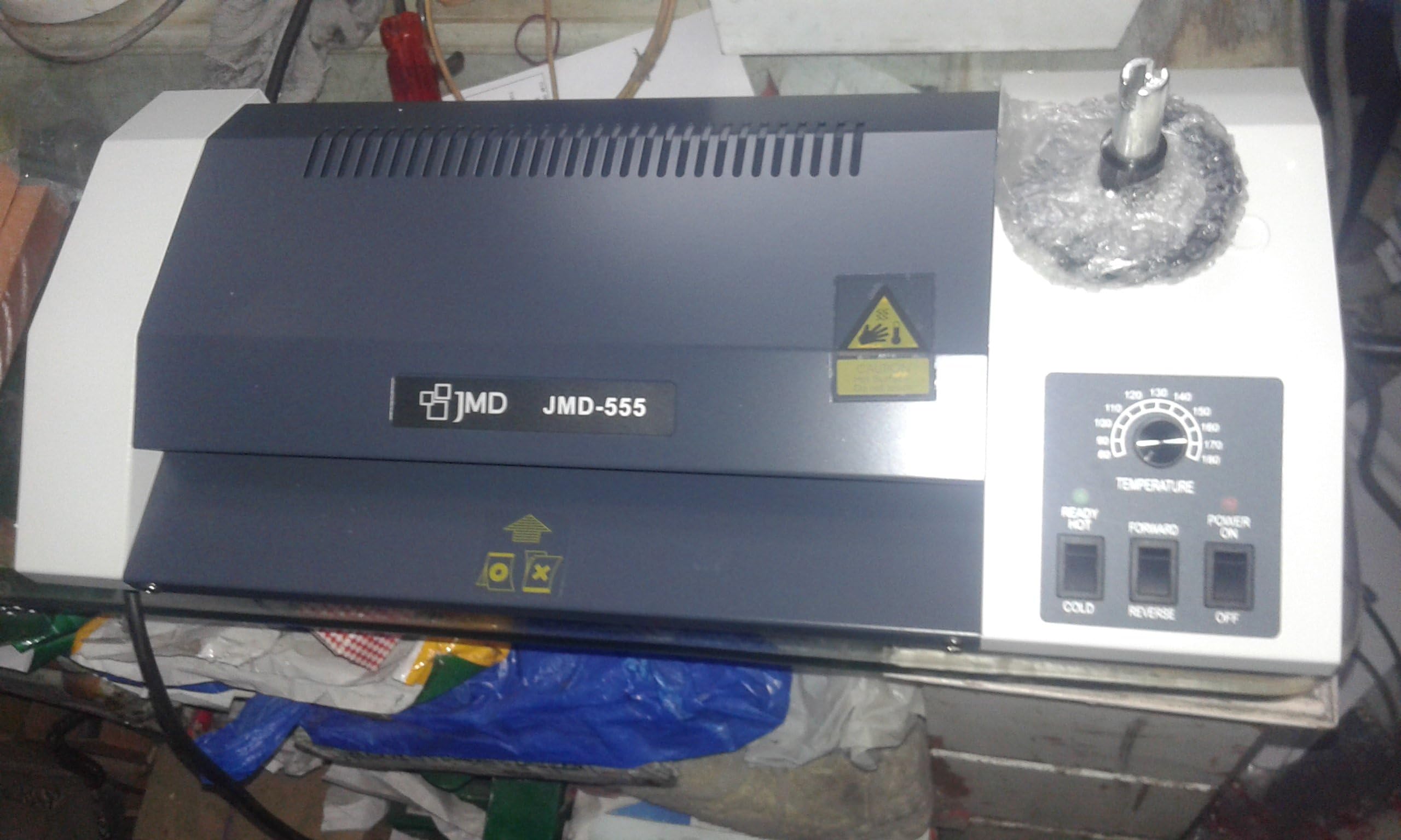 Jmd 555 Lamination Machine with Rolls for All in One Work Station ...