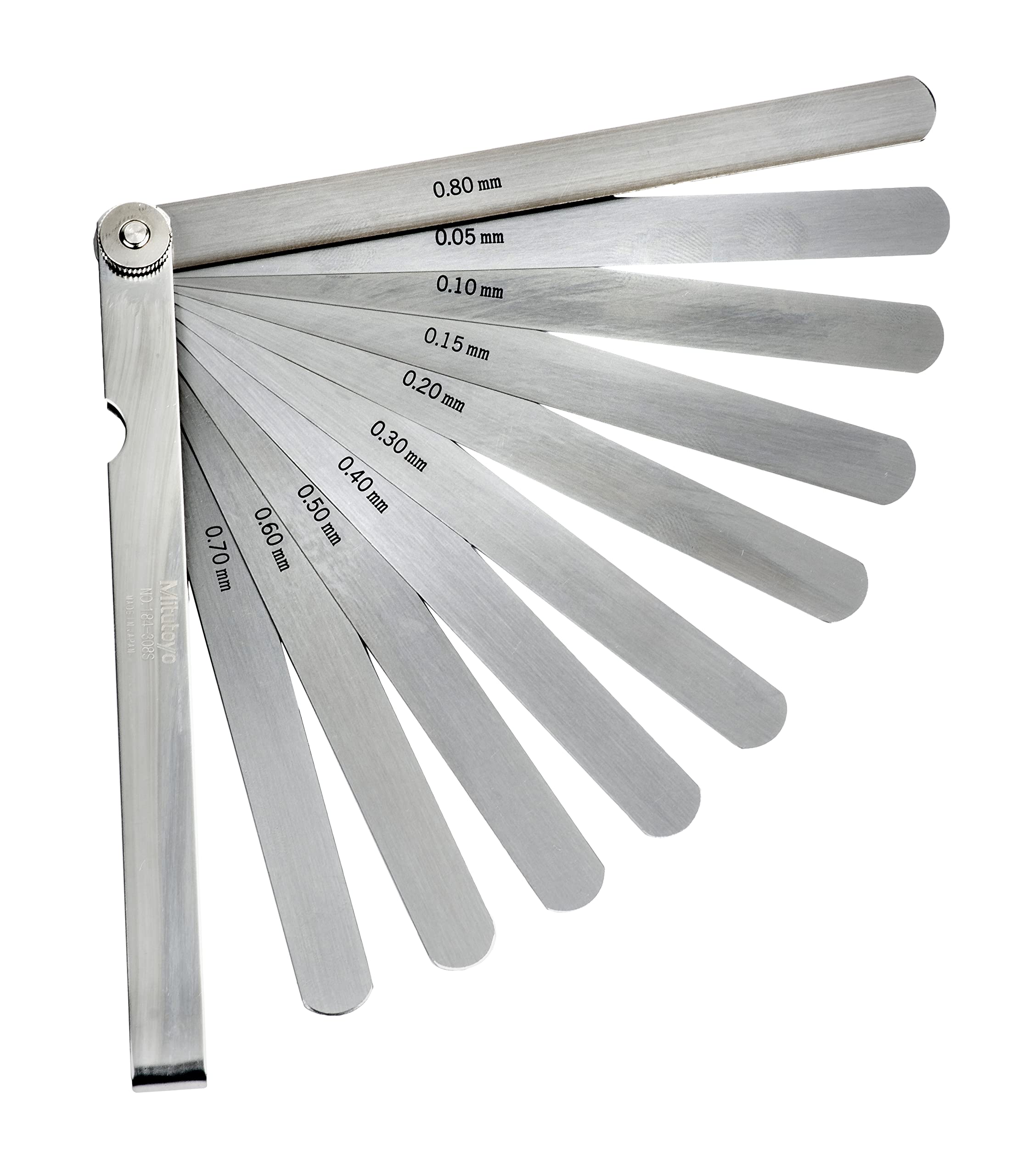 Snapklik.com : Mitutoyo 184-308S Thickness Feeler Gage Set