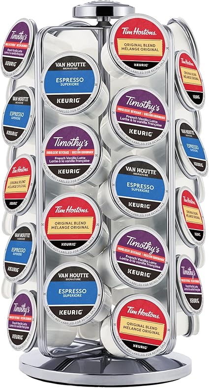 Amazon.com: Keurig Storage Carousel, Coffee Pod Storage, Holds up to 36 ...