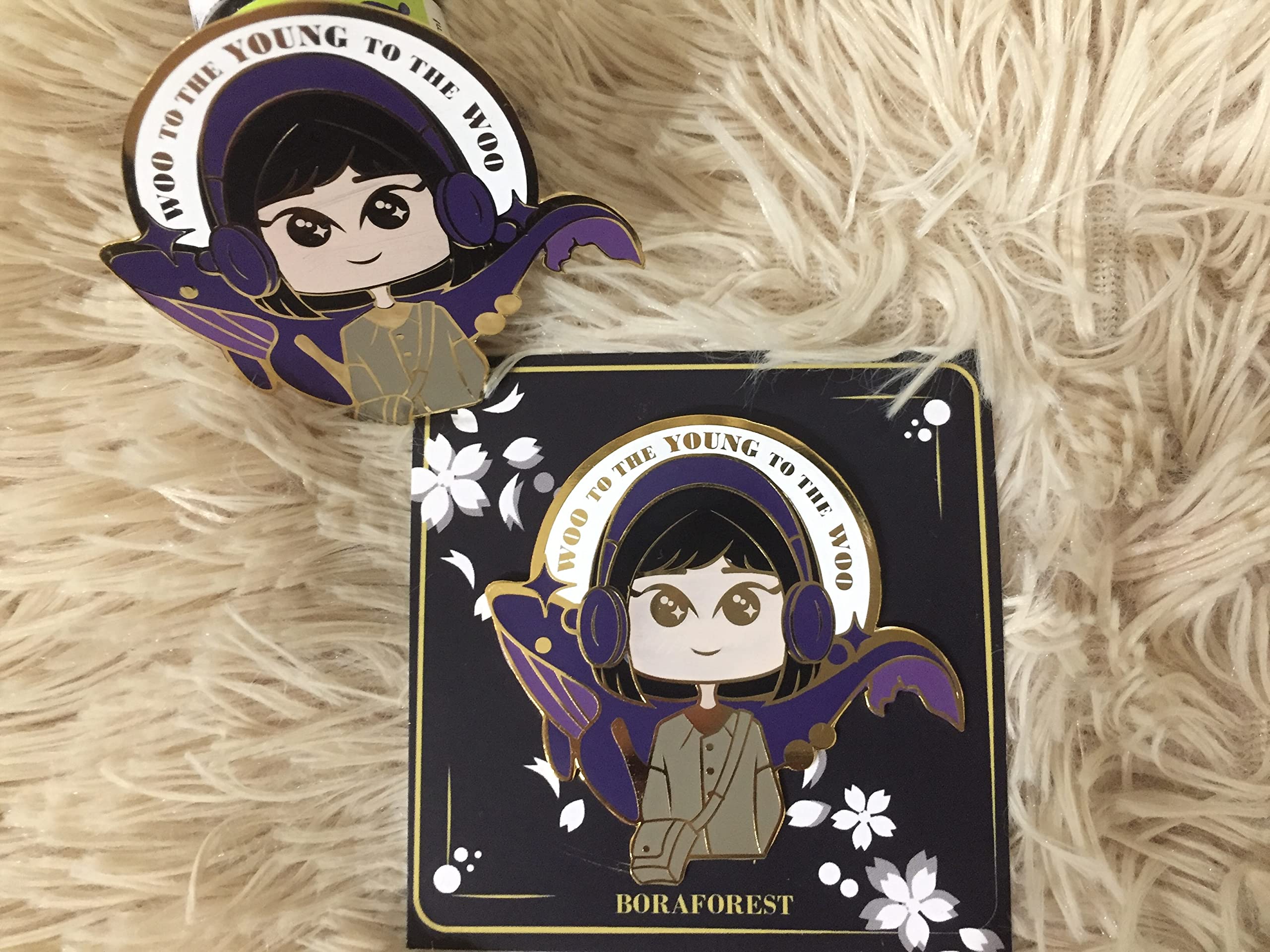 Buy Extraordinary Attorney woo k-Drama Enamel pin, k-Drama Merch, k ...