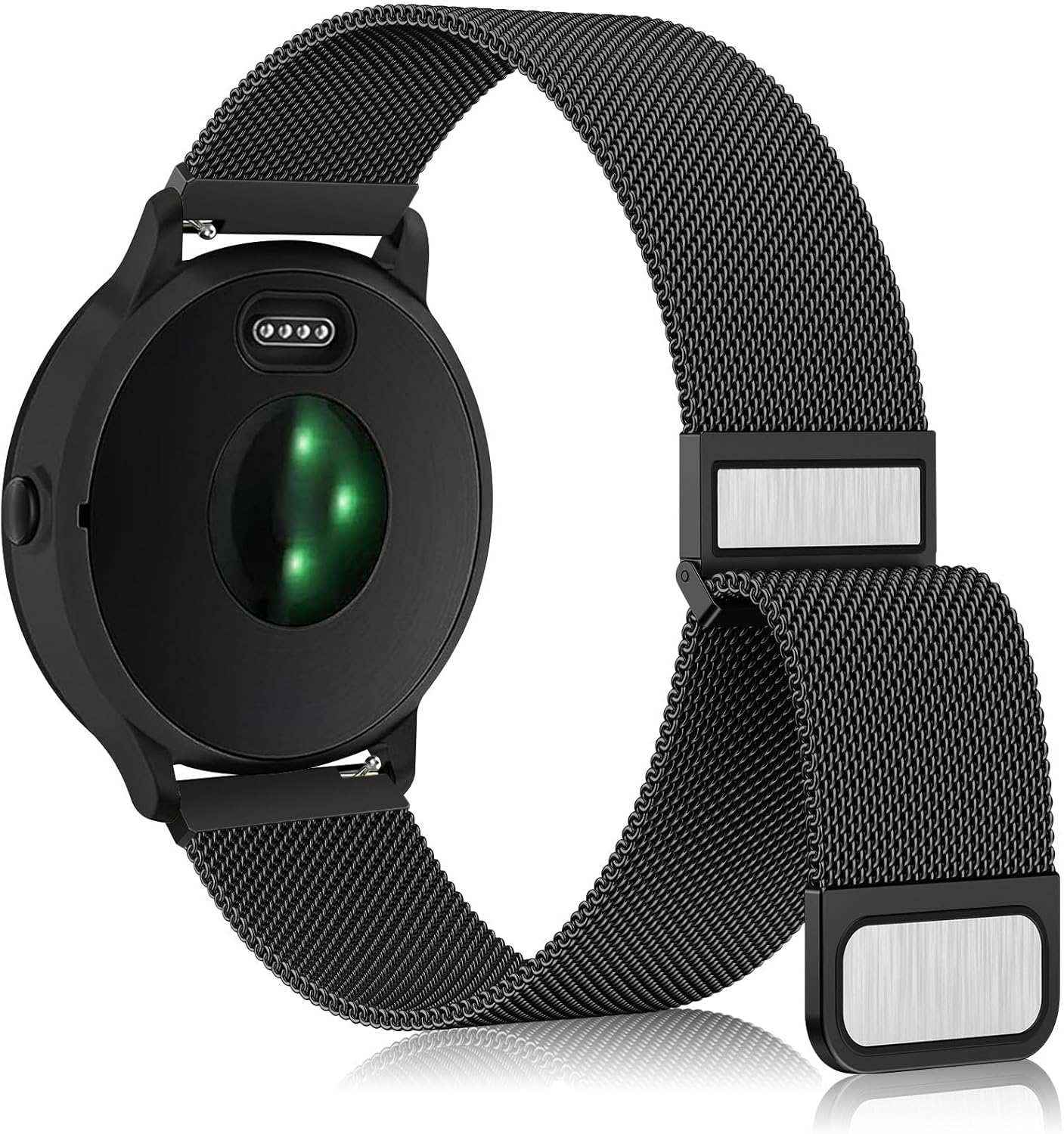Amazon.com: Vancle Metal Bands Compatible with Garmin Vivoactive 5 ...